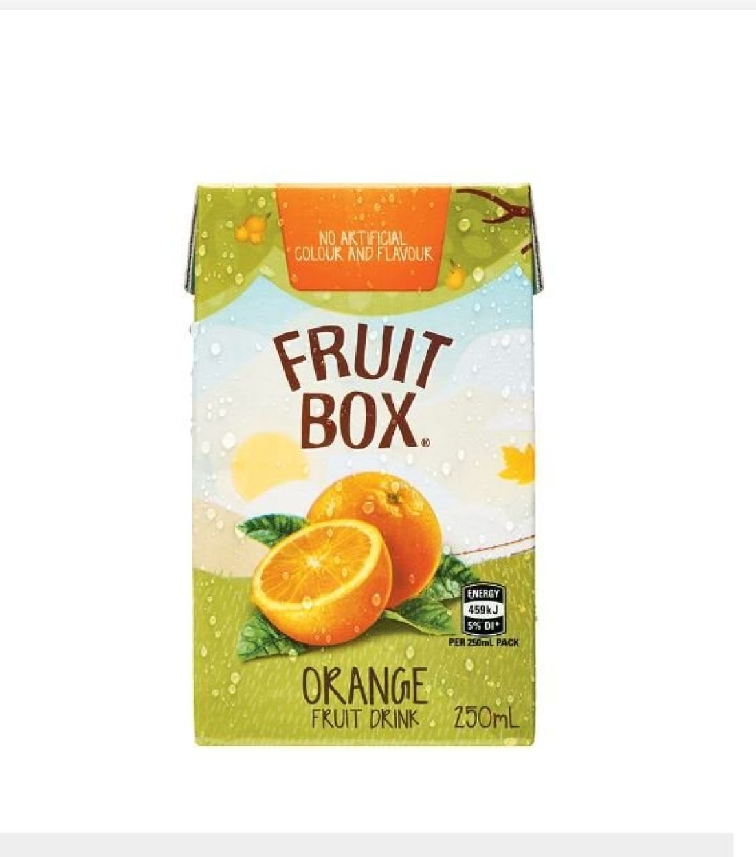Orange Fruit Box Popper 250ml