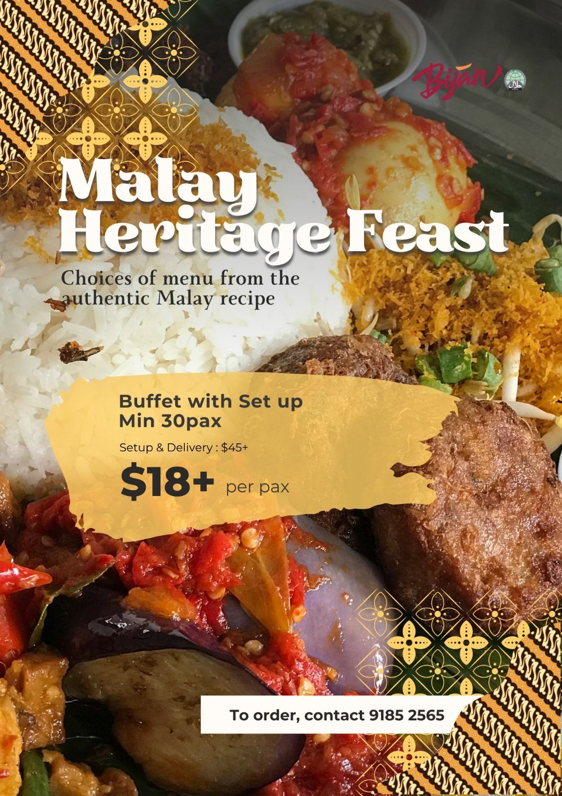 Malay Heritage Feast (Buffet)