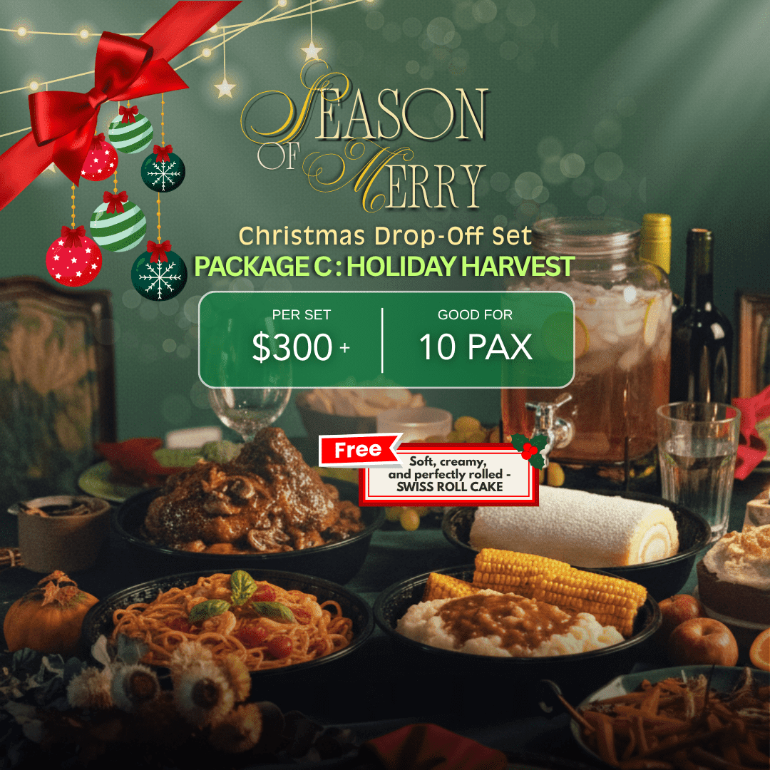 Christmas Drop-off Set C - Holiday Harvest (Good for 10 pax)