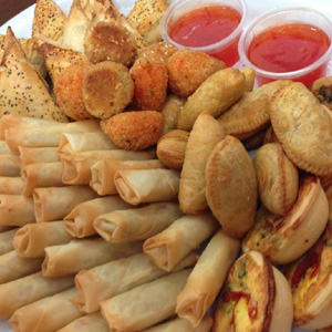 Baked Bites Platter ~ (24 Pieces) (sample pic only)