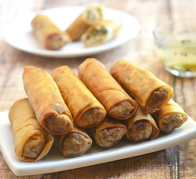 Barramundi Spring Roll / Soy Ginger Dipping Sauce