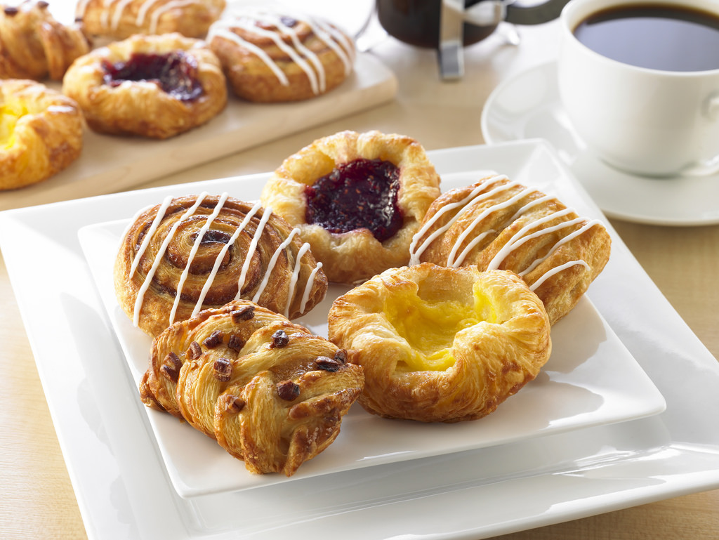 Mini Danish Pastries / Assorted Varieties