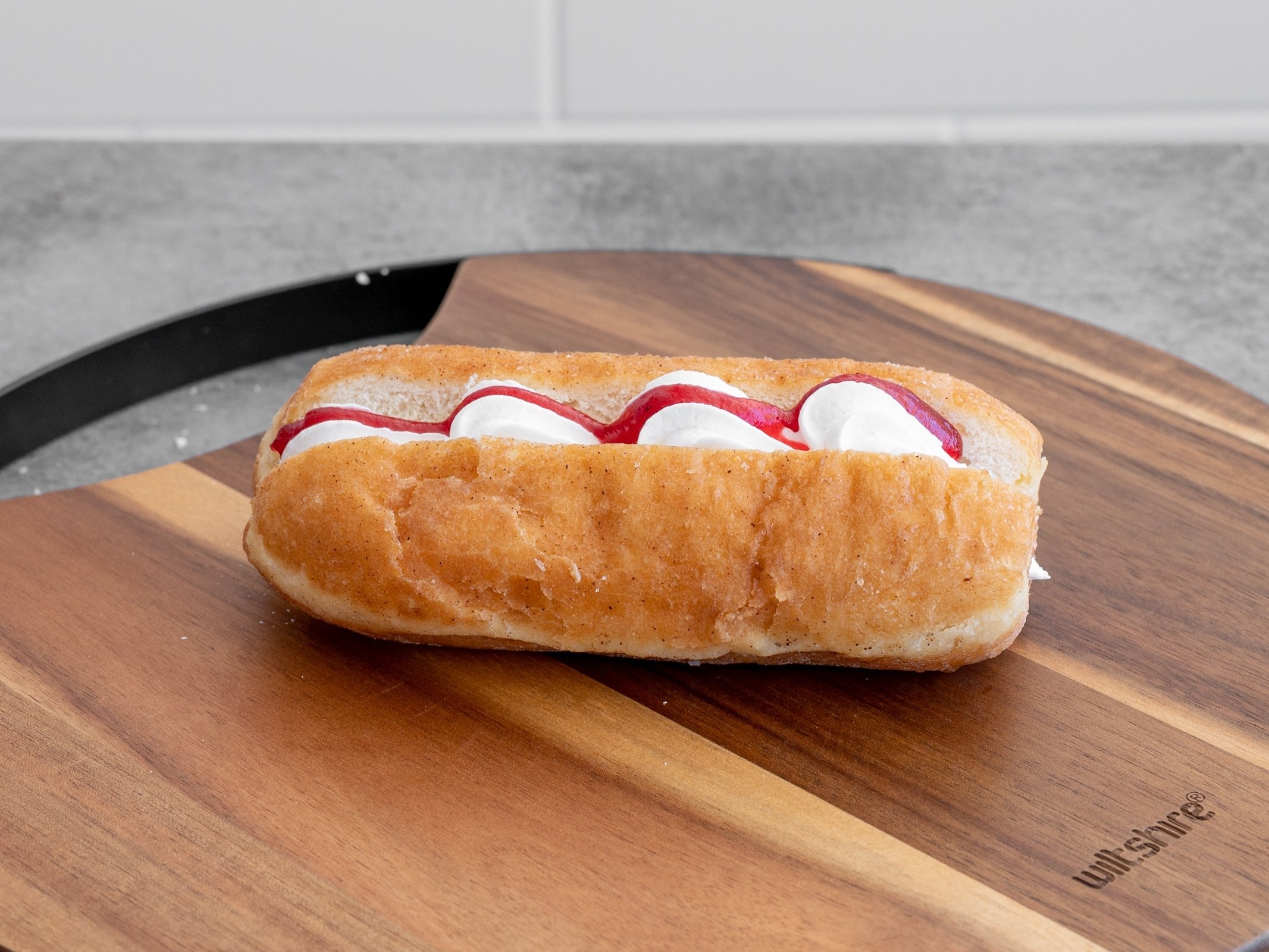 Long Jam & Cream Donuts