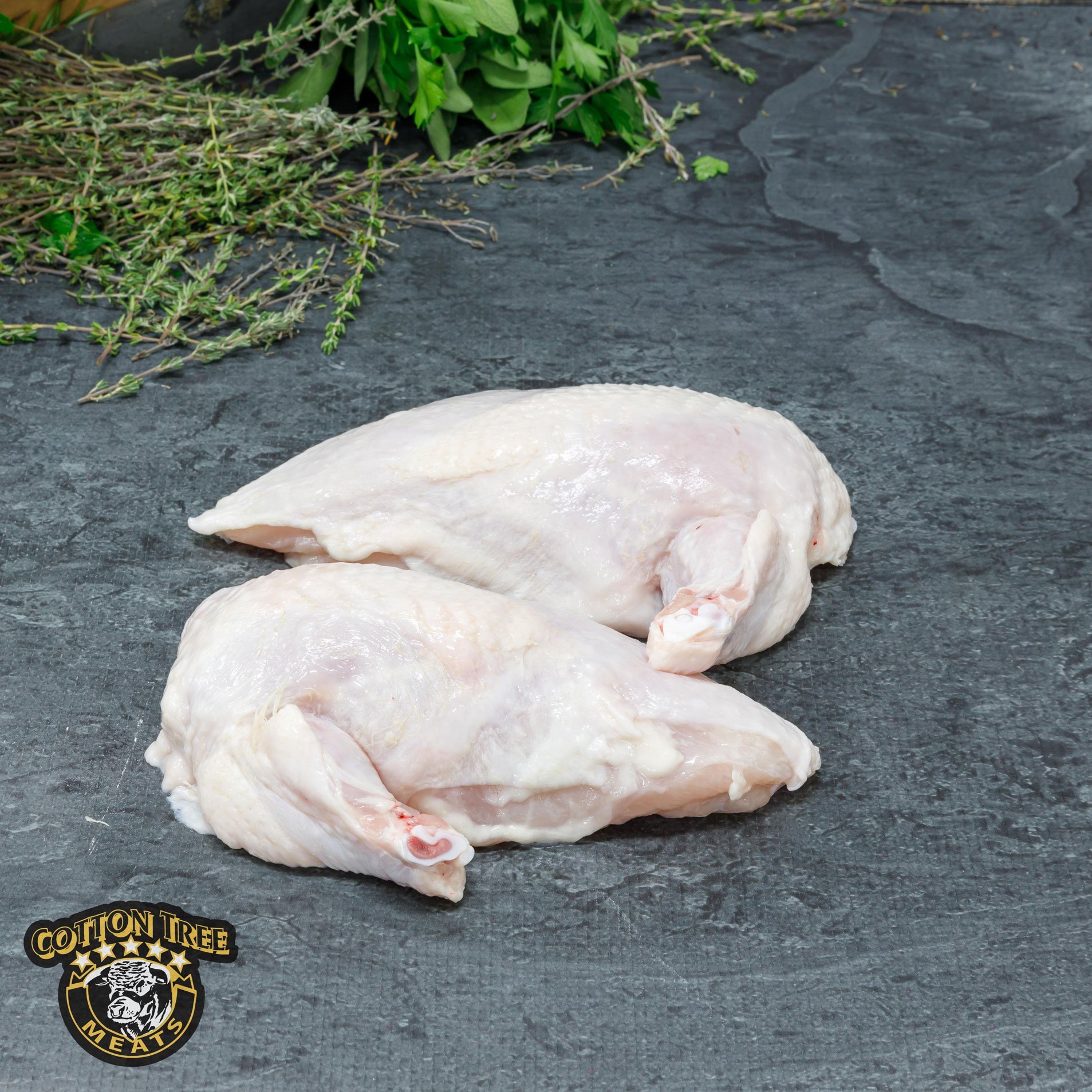 CHICKEN BREAST SUPREME NO 14. SKIN ON 270-290 GRAMS