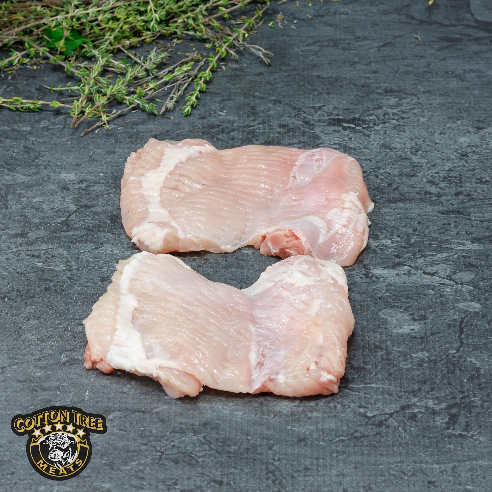 CHICKEN THIGH FILLETS FROZEN 6x2.5KG