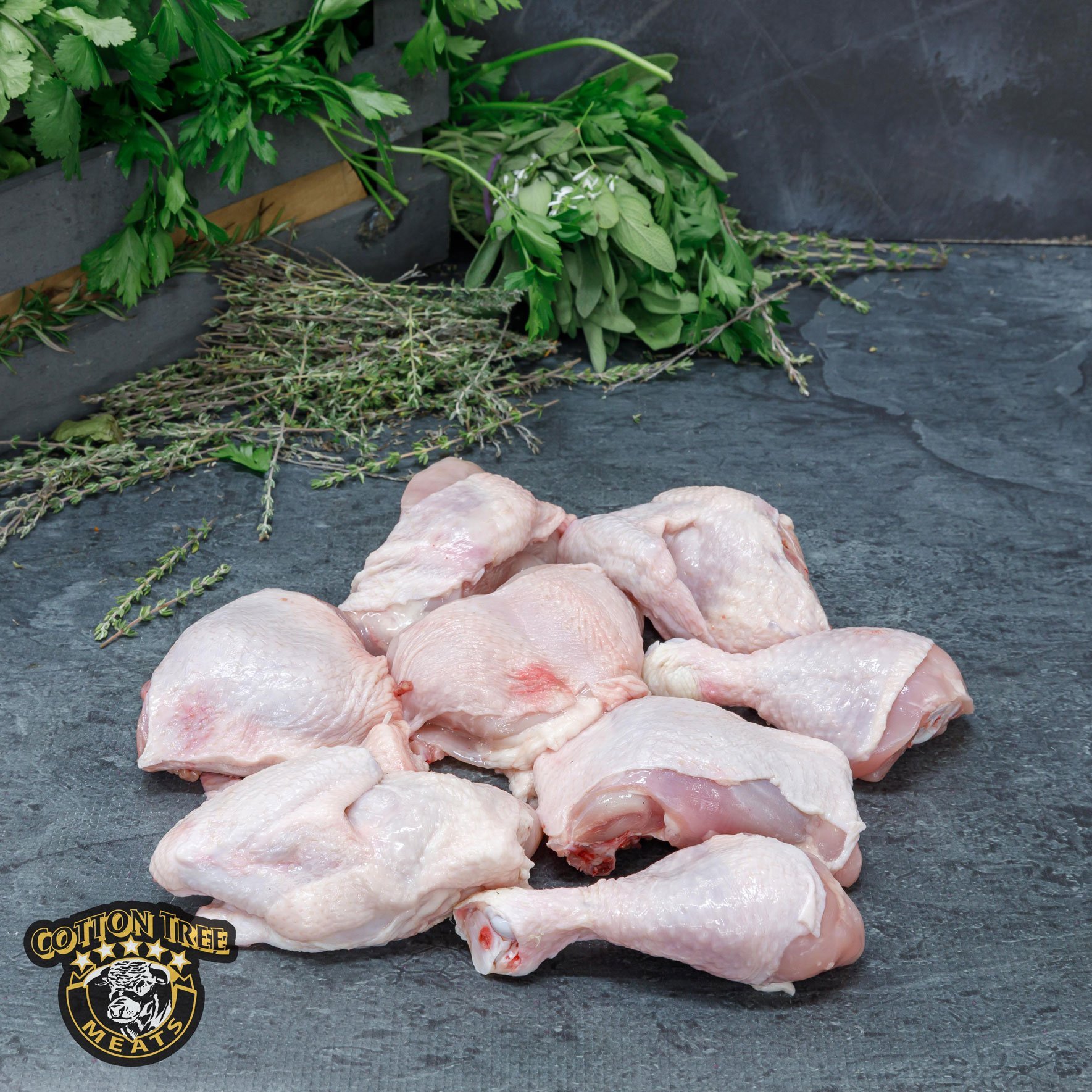 CHICKEN WHOLE BIRDS CUT INTO 9 PIECES