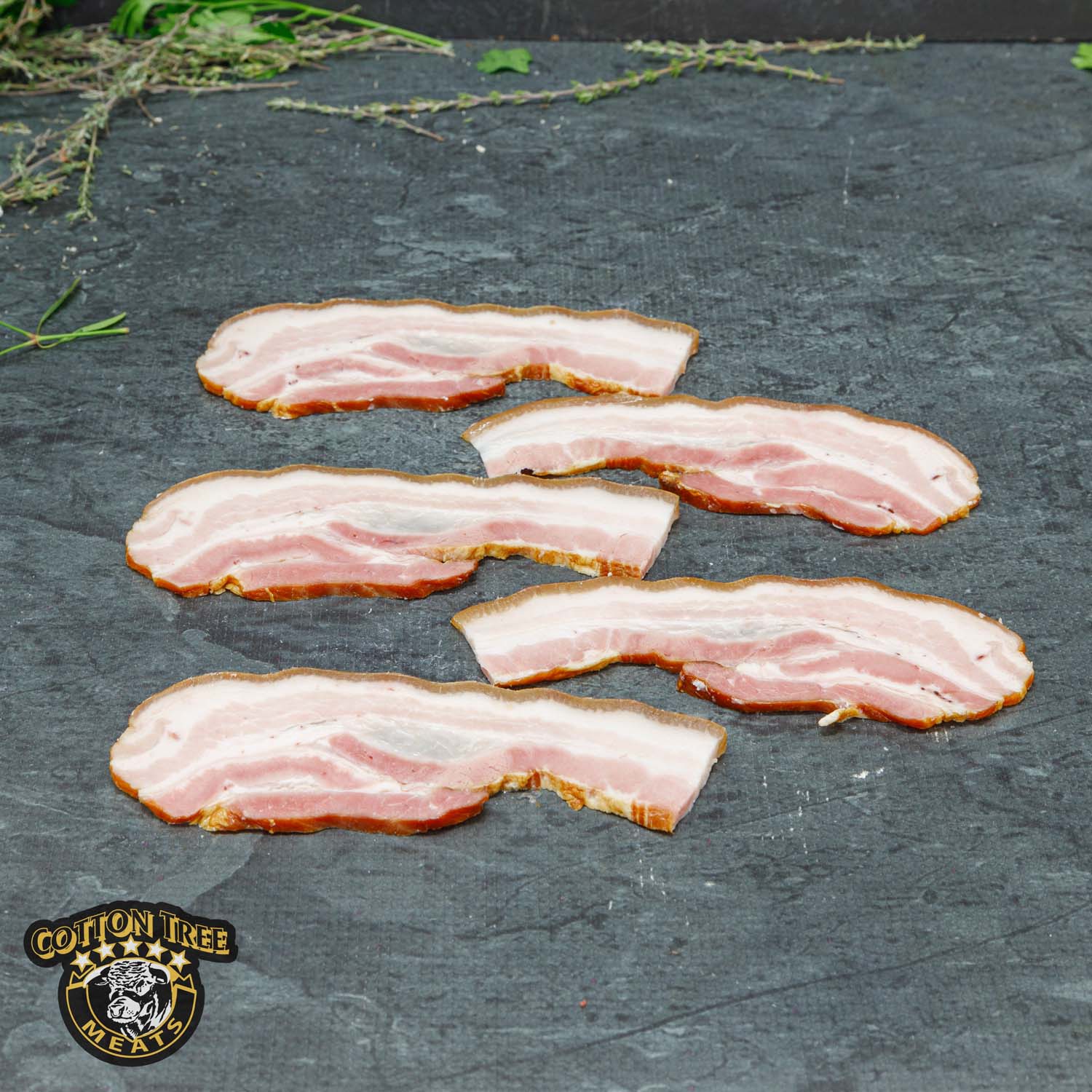 BACON BUTCHERS OWN STREAKY RIND ON SLICED