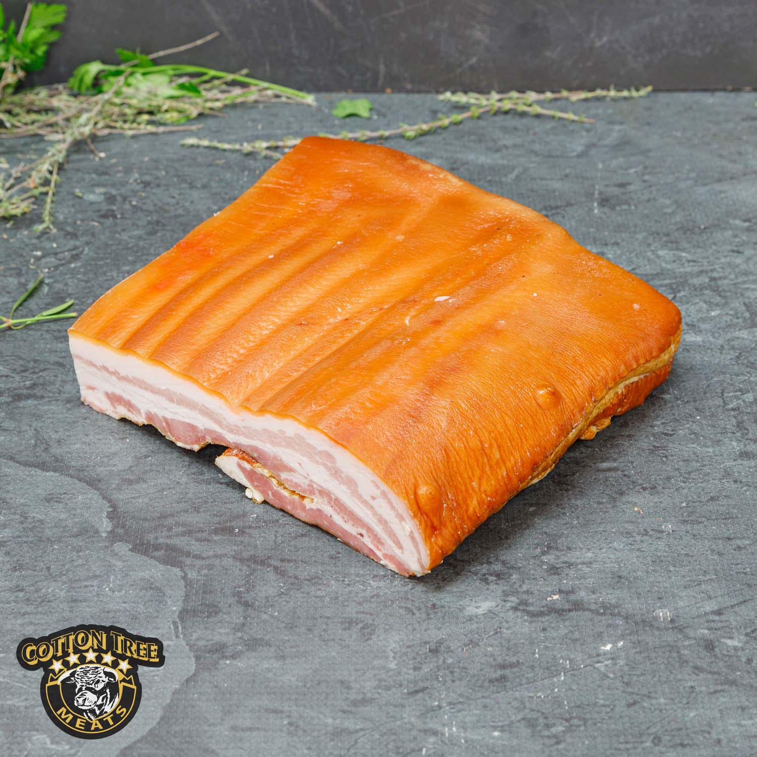 BACON BUTCHERS OWN STREAKY RIND ON WHOLE