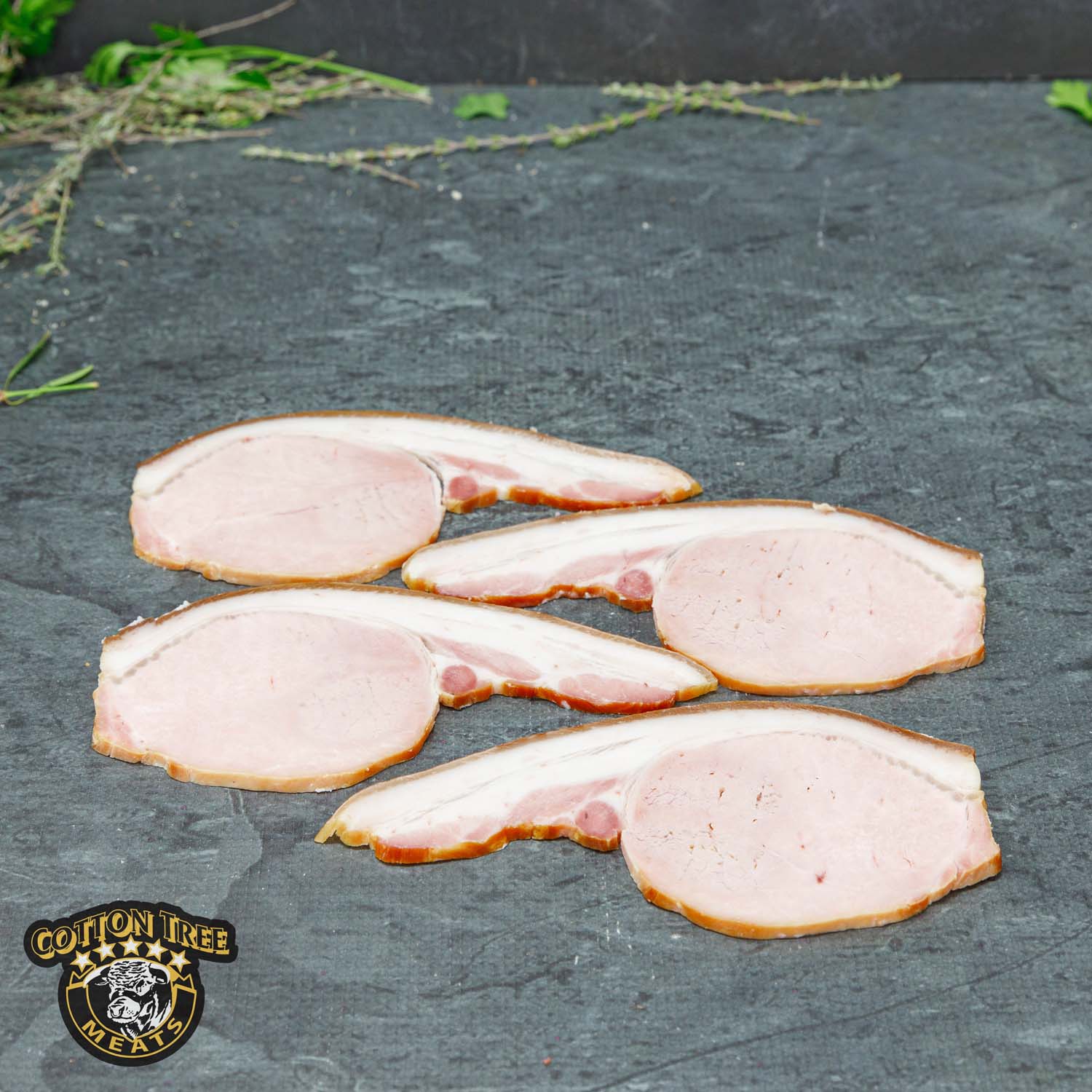 BACON BUTCHERS OWN RIND ON SHORT CUT SLICED