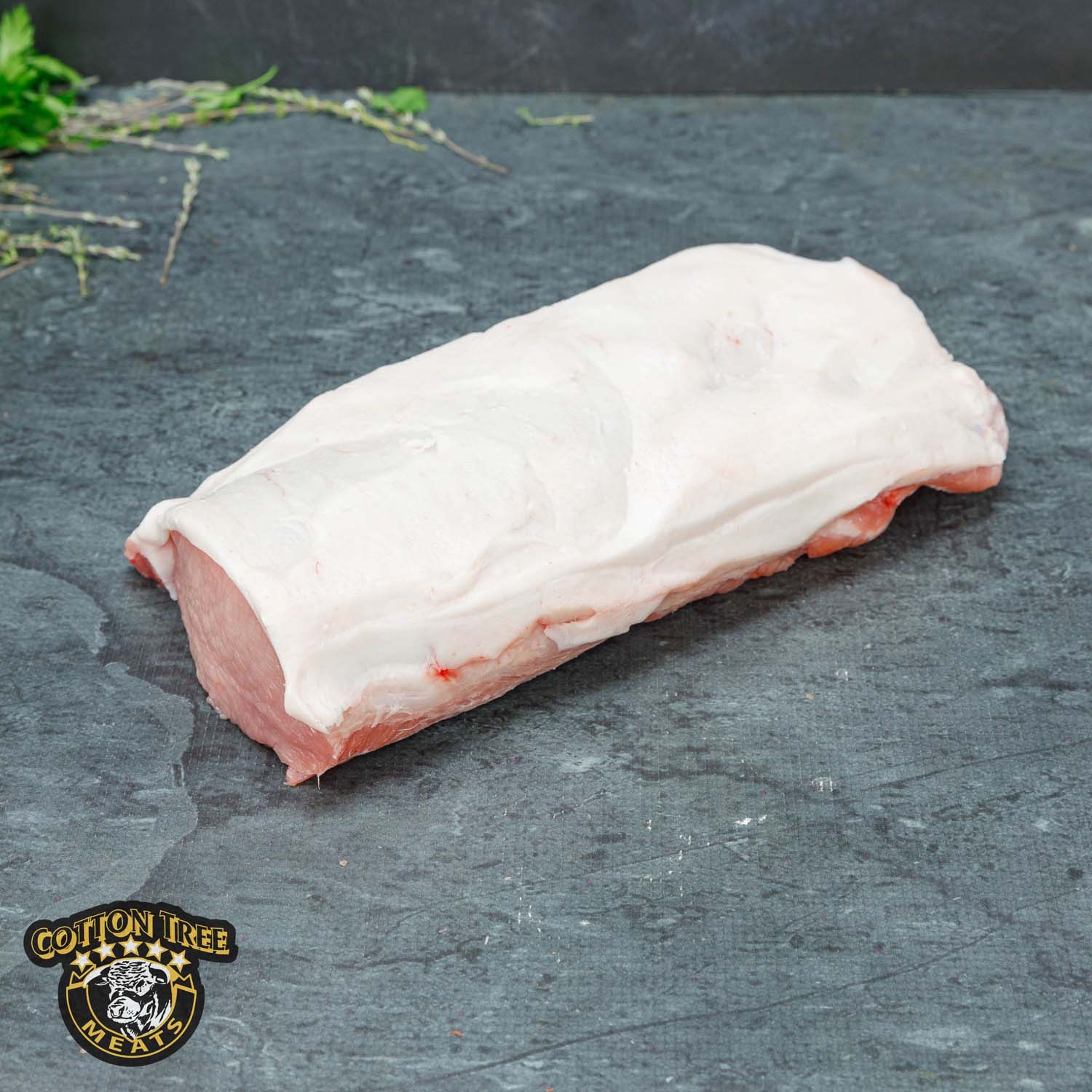 PORK BACKSTRAP SKINLESS WHOLE