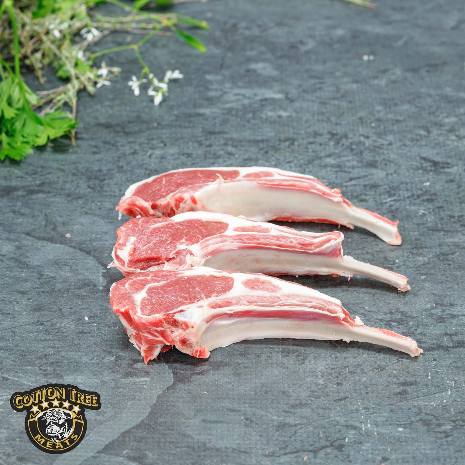 LAMB CUTLETS CAP ON P/C