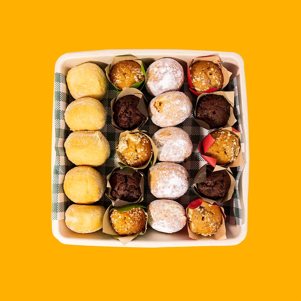 Mini Donuts & Mini Muffin Platter