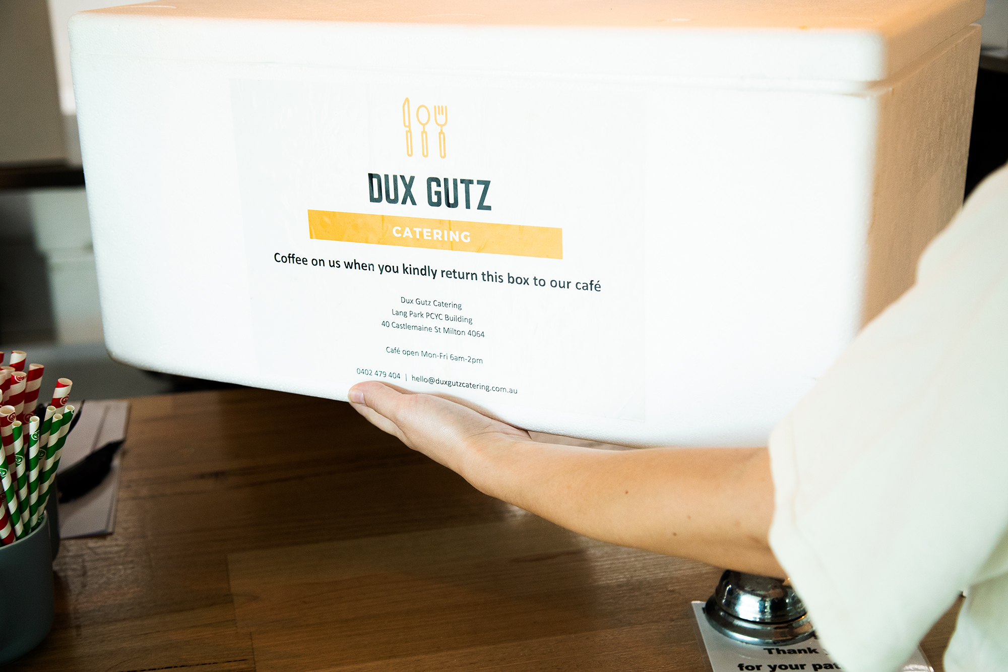 Polystyrene Boxes For Hot/Cold Food Storage And Transport