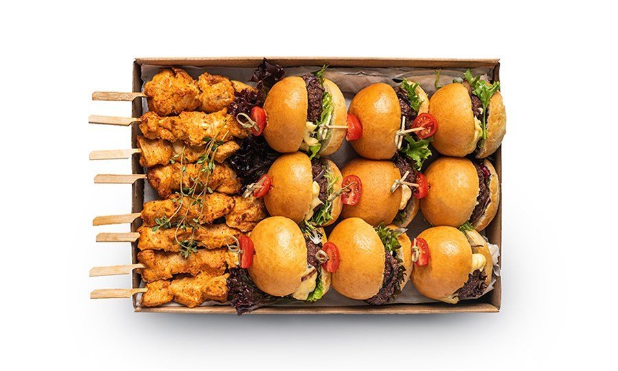 Feedee Burgers & Skewers Box