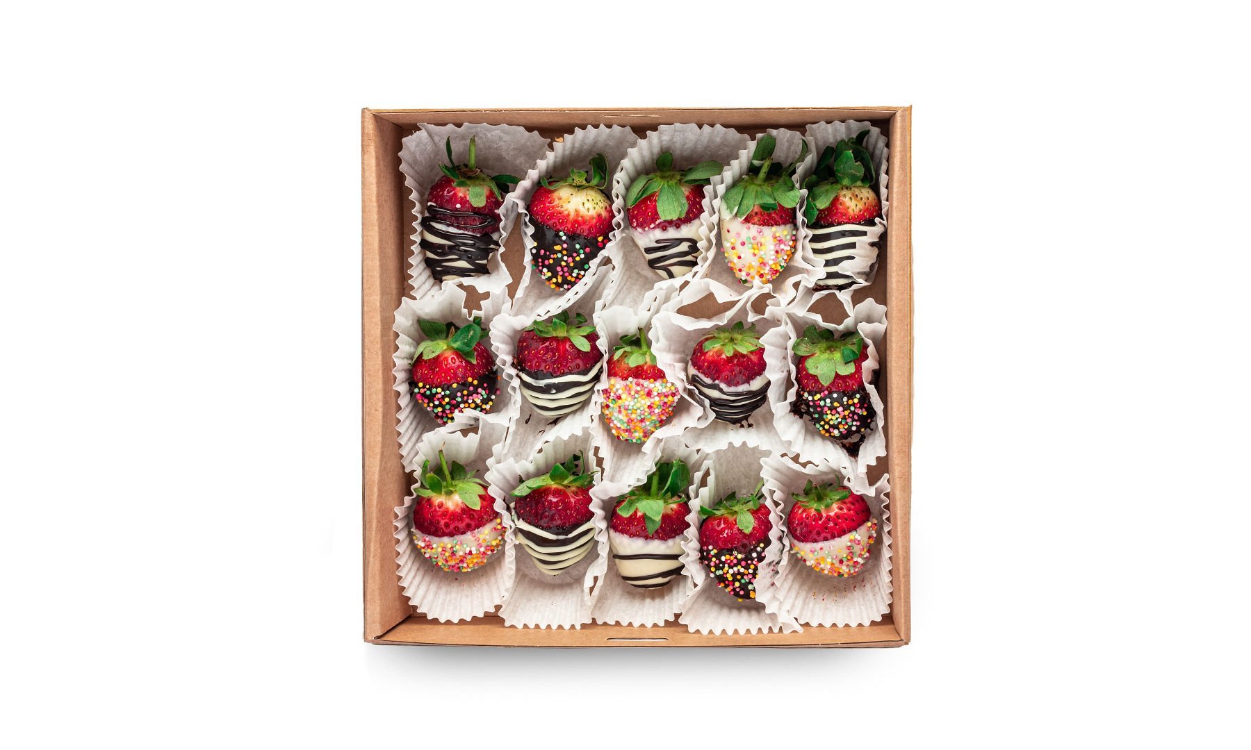 Chocolate Dipped Strawberries Box