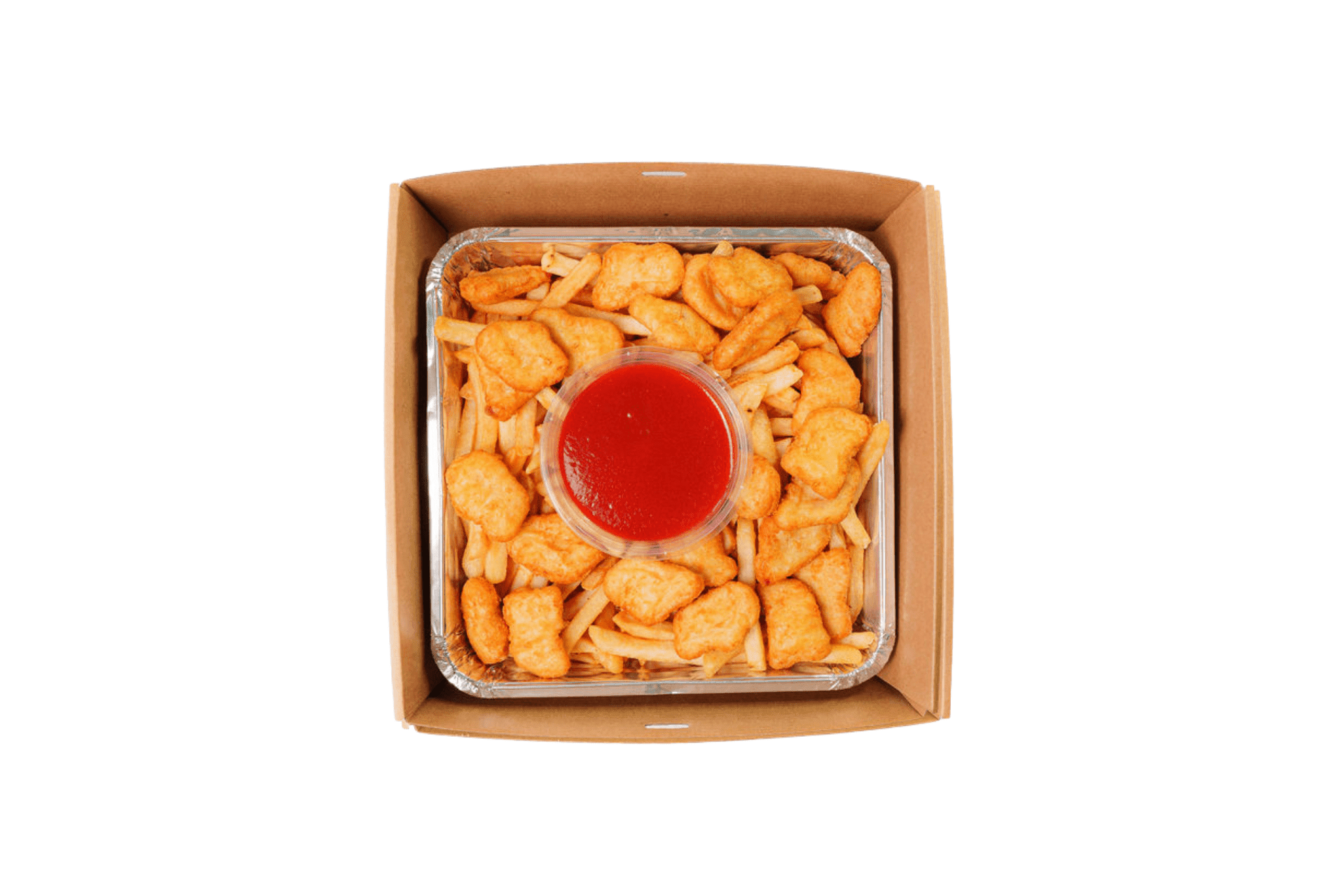 Chicken Nuggets and Chips