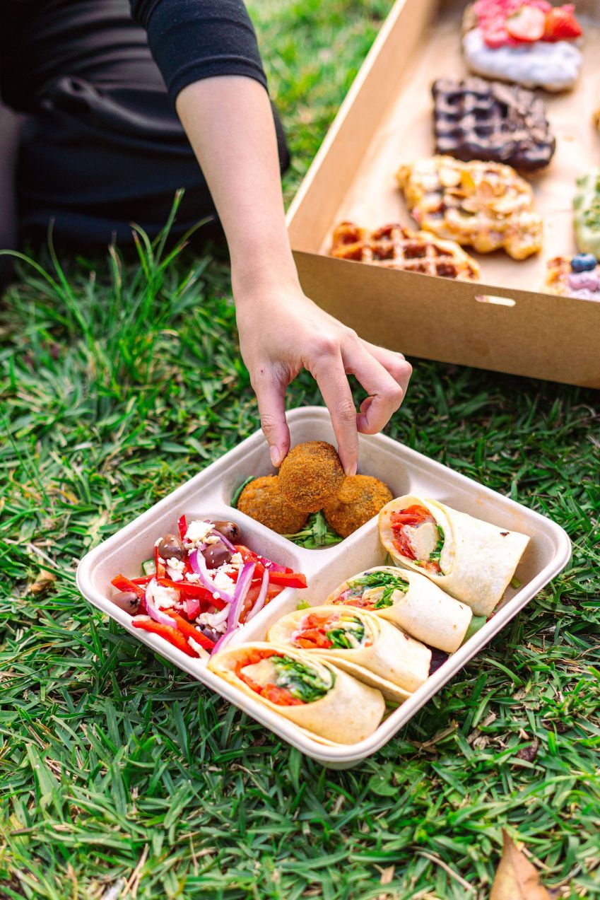 Western Vegetarian Bento Box