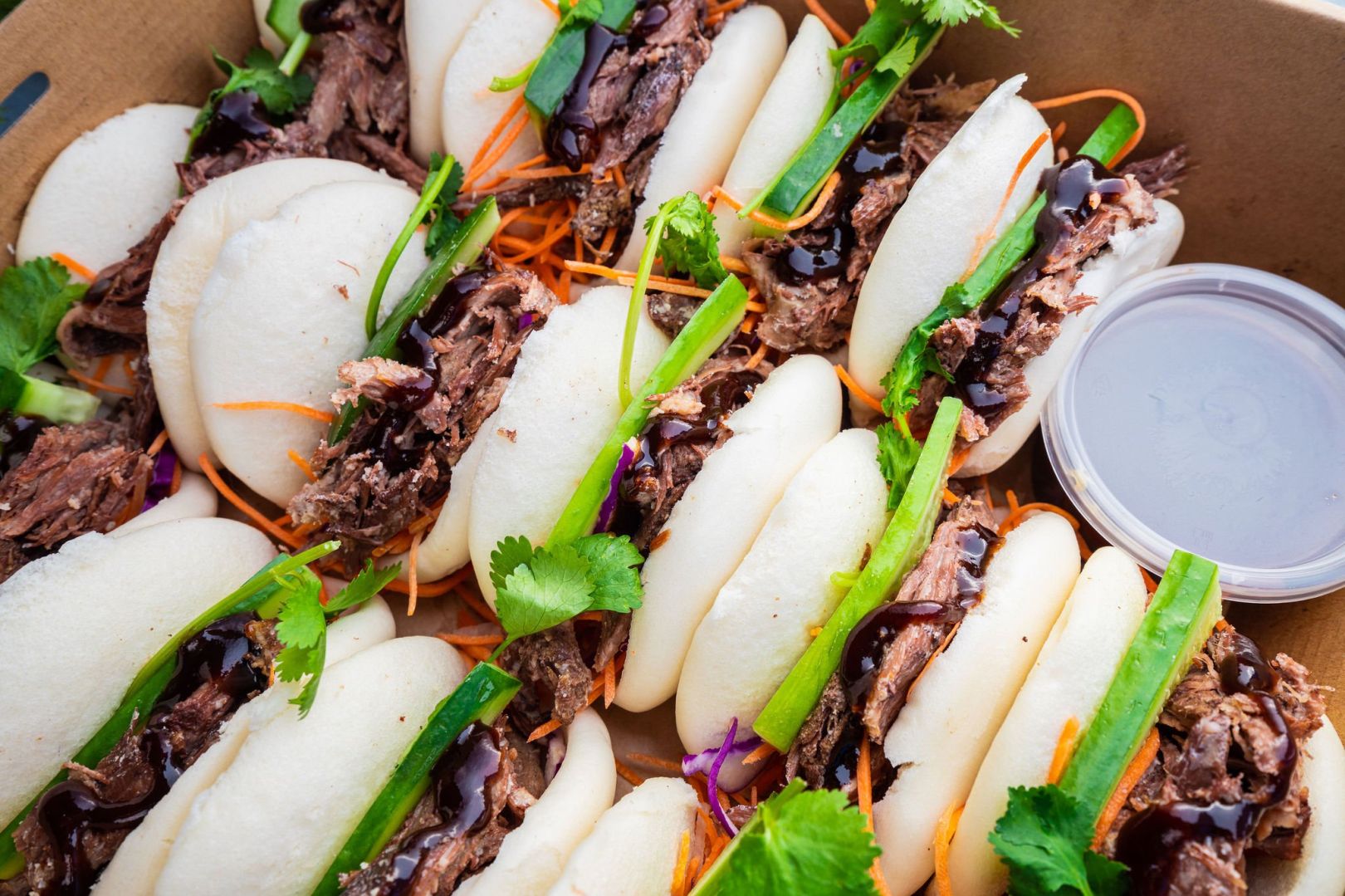Bao Buns with Bulgogi Beef Filling