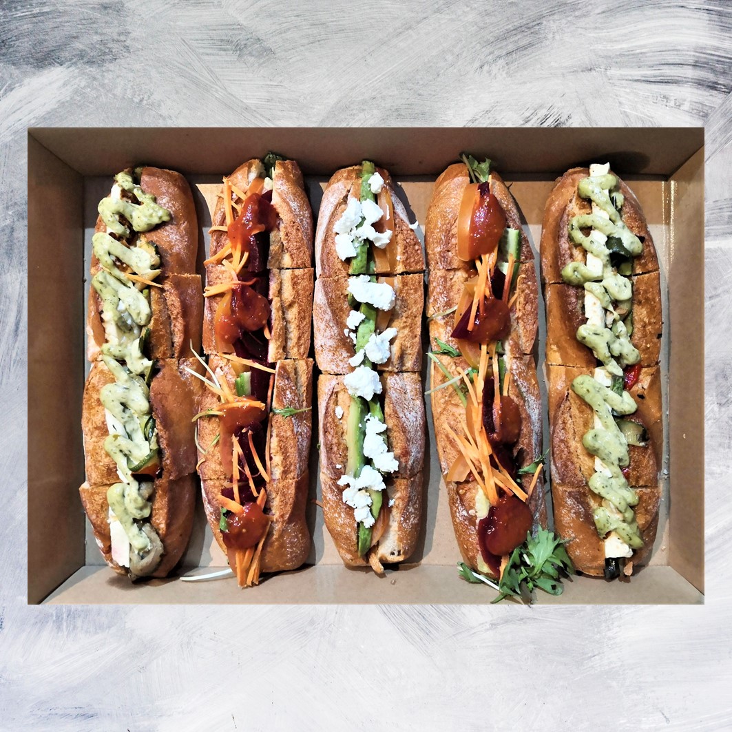 Vegetarian Roll Platter