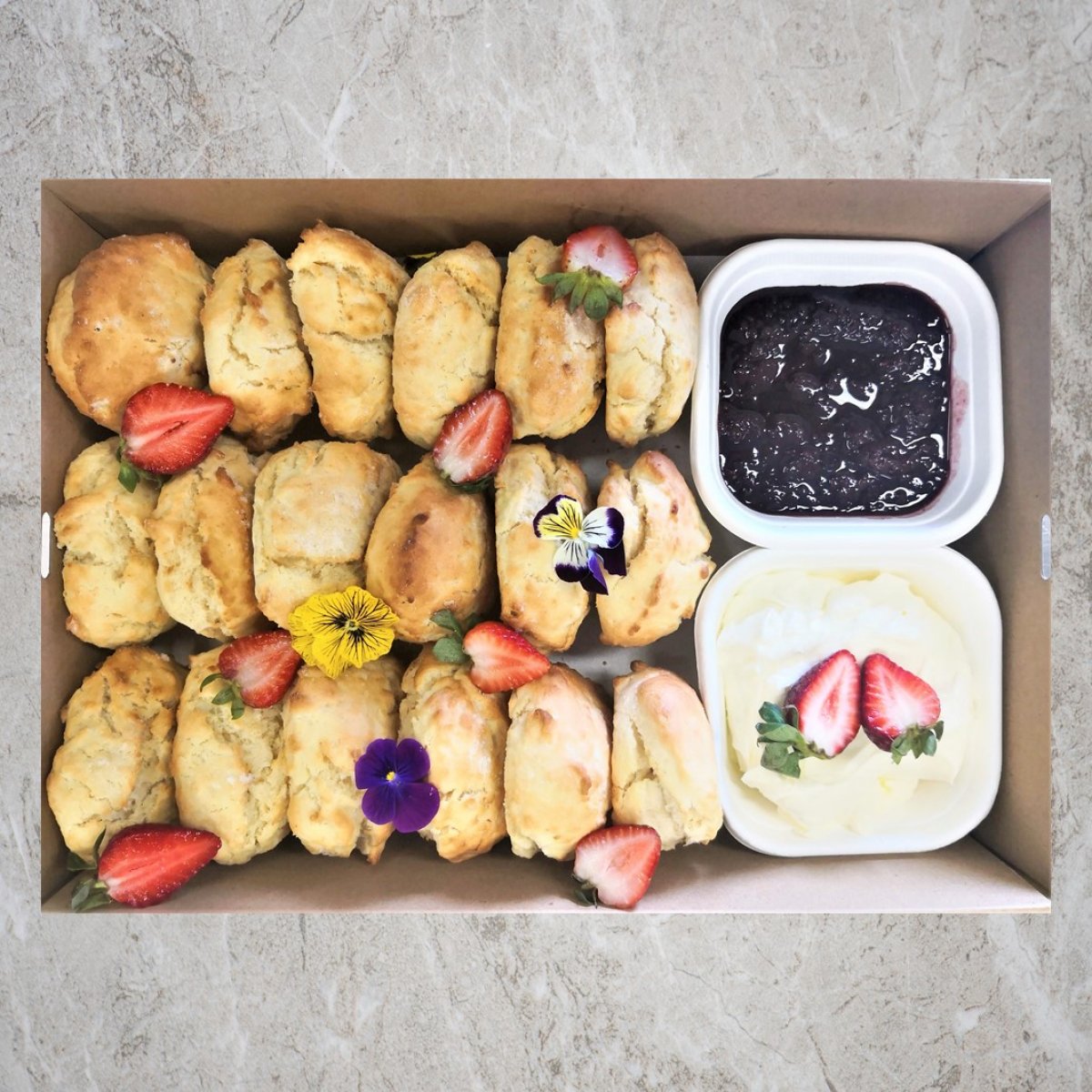 Sweet Housemade Scone Platter