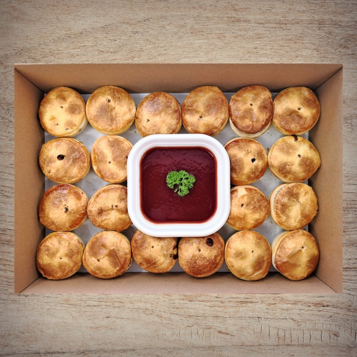 Mini Beef Pie Platter | Get Pack of Mini Beef Pies | Sevenoaks Catering