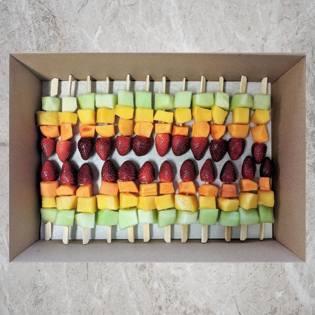Seasonal Fruit Stick Platter