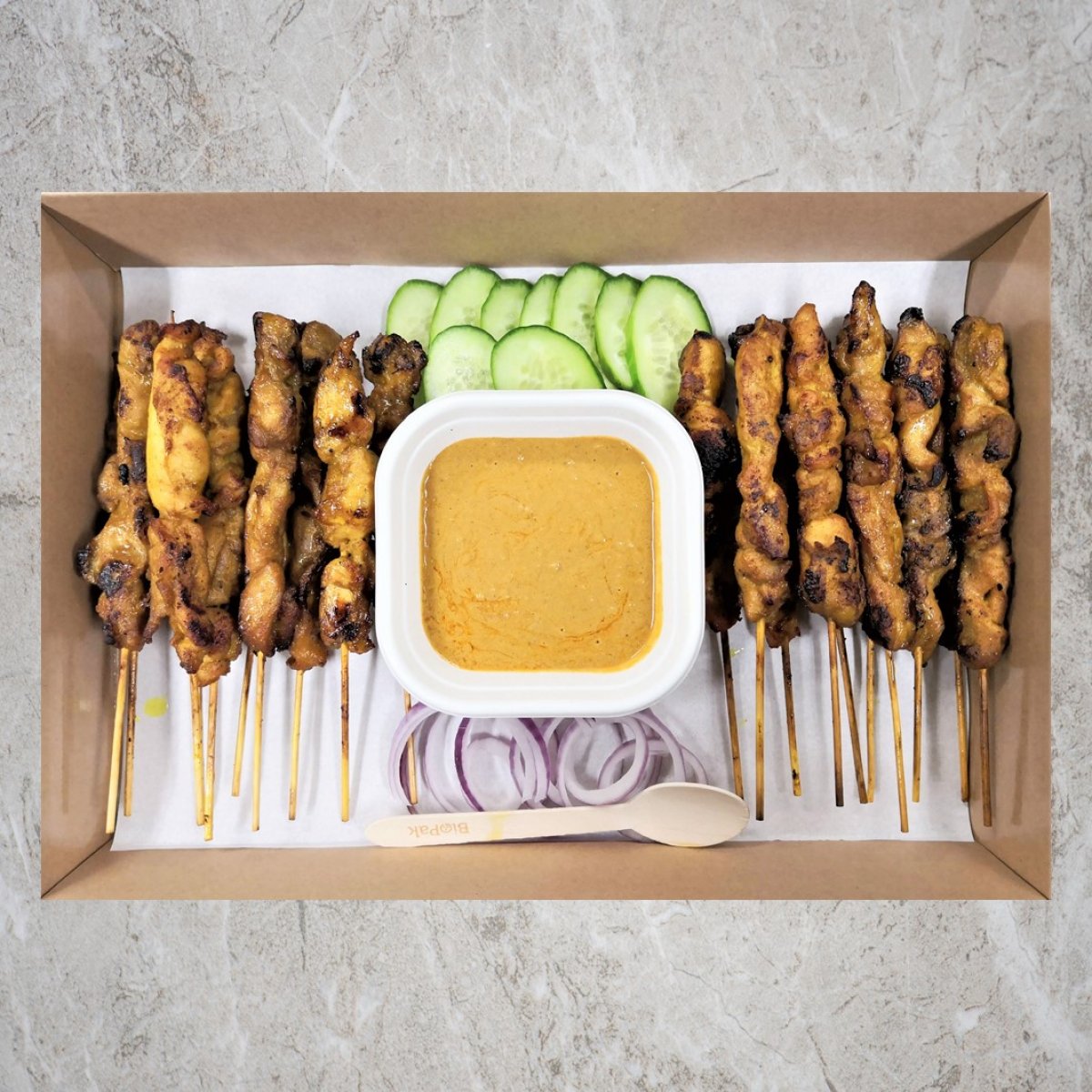 Chicken Satay Platter