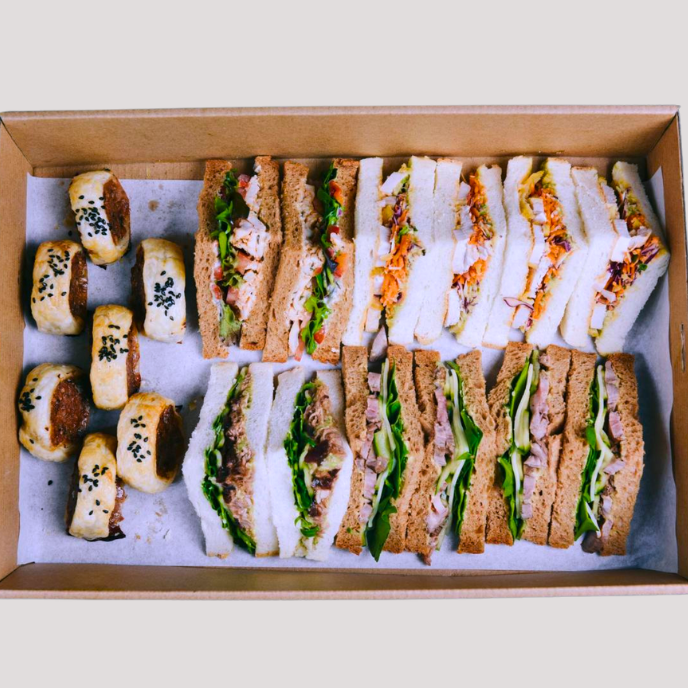 Bite-Size Sandwich & Savoury Pastry Combo
