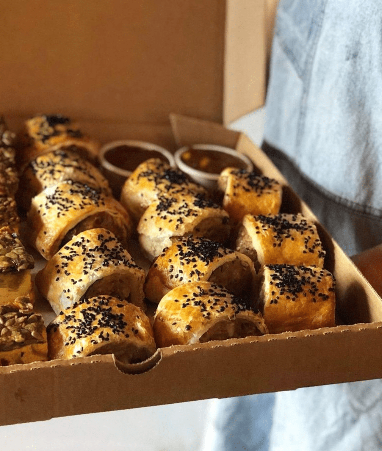 Box of Medium Sausage Rolls