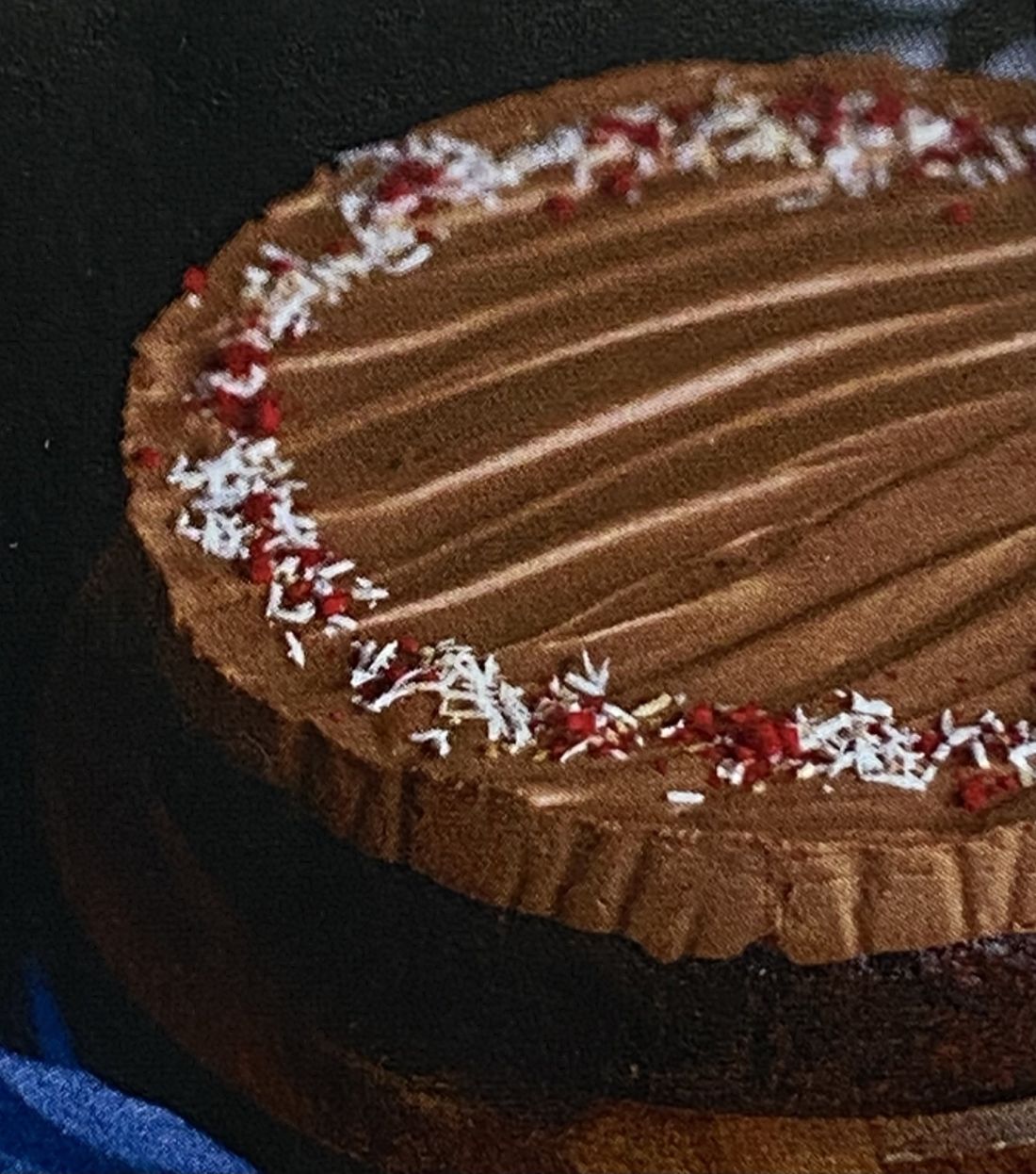 Vegan Chocolate Coconut Mousse Cake