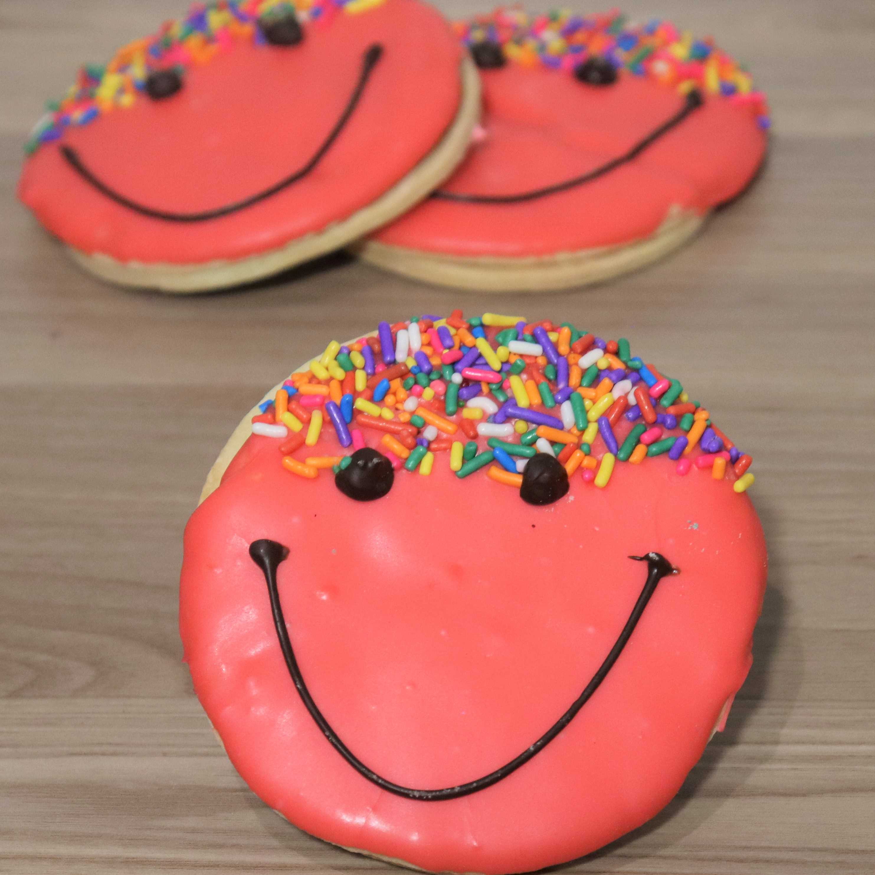 Smiley Face Cookie