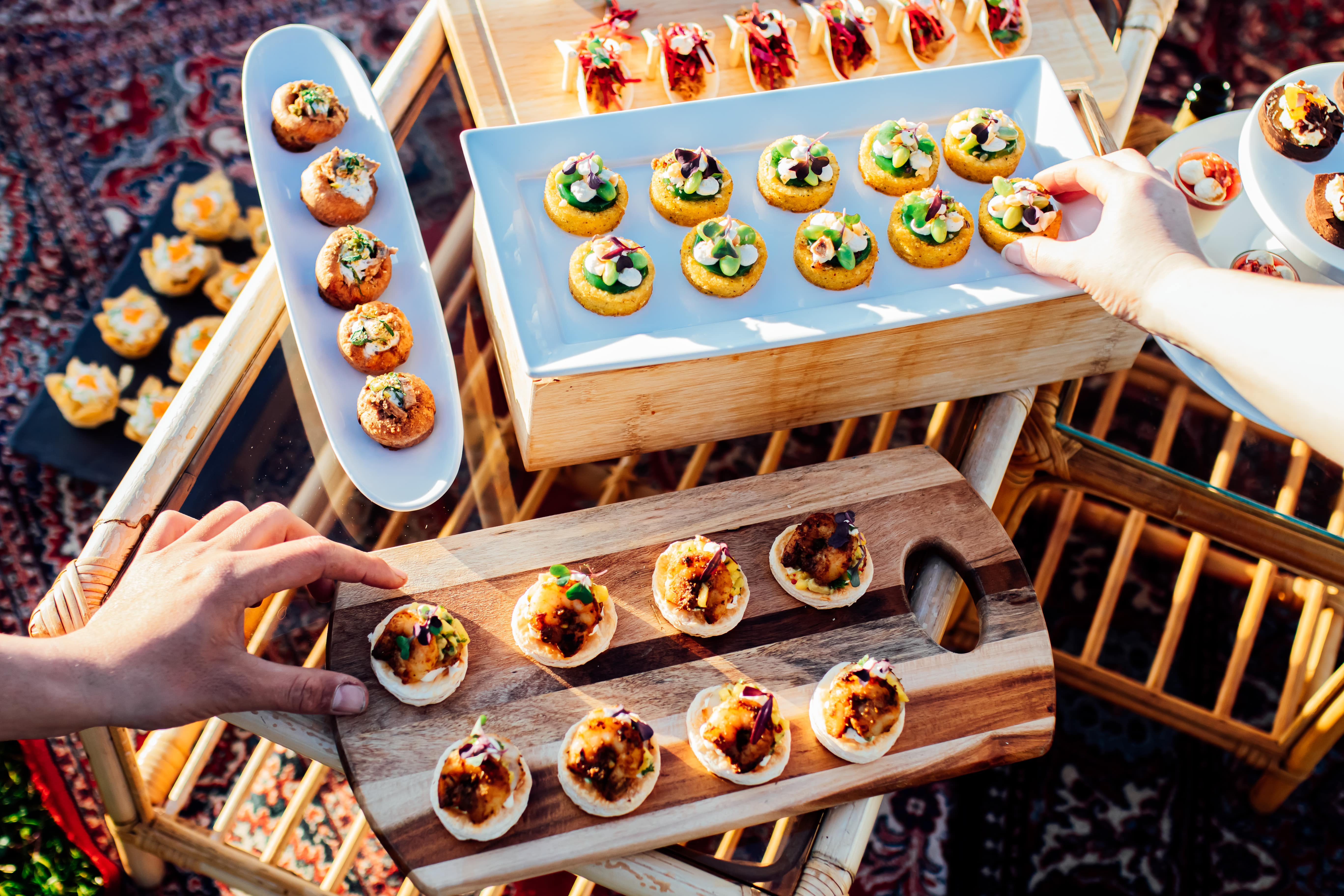 Canape selection, 8 items
