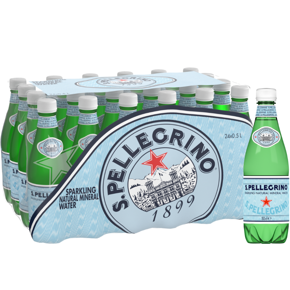 San Pellegrino Sparkling Mineral Water 500ml
