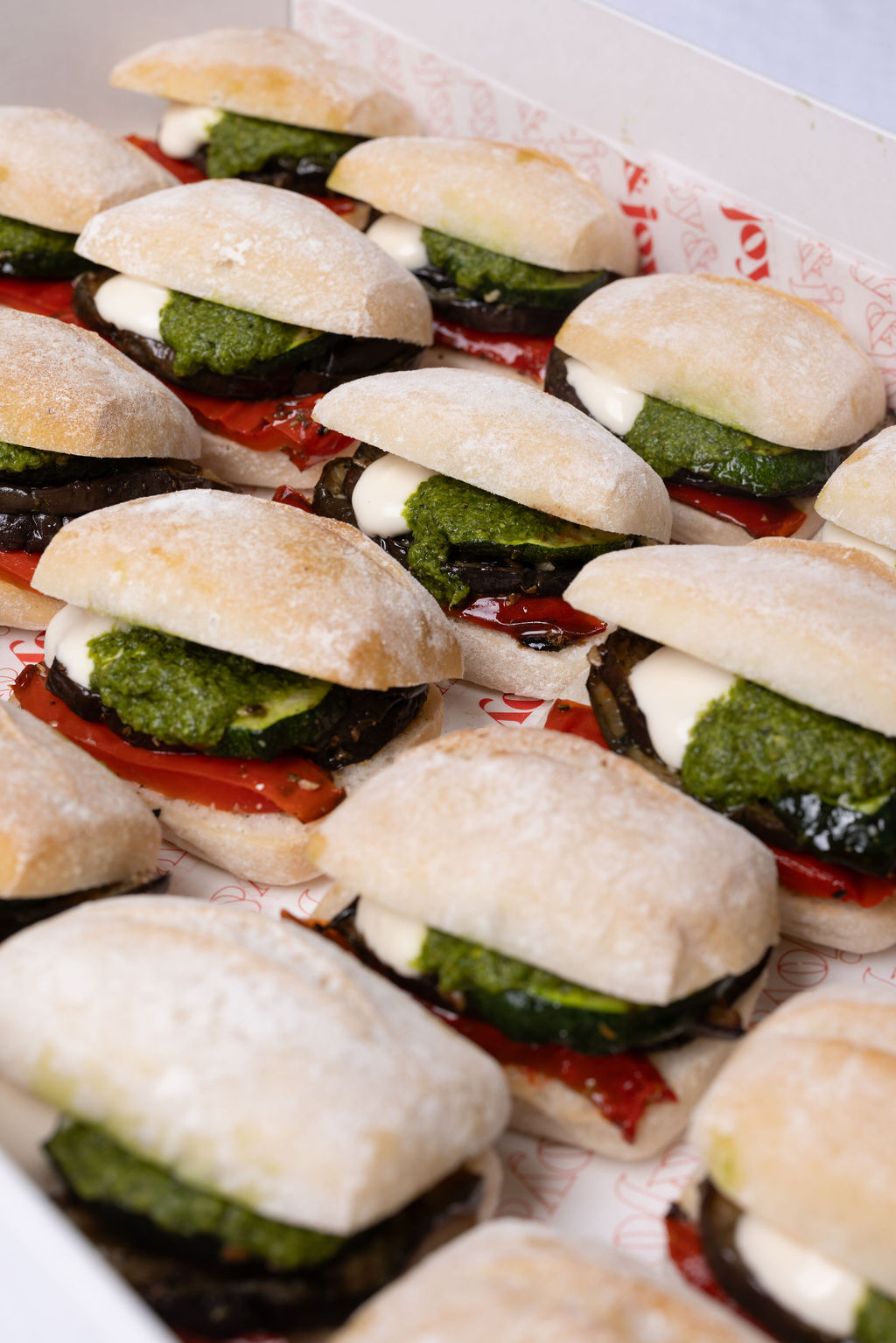 Box of 24 Roasted Vegetable Buns (GF, Plant Based)