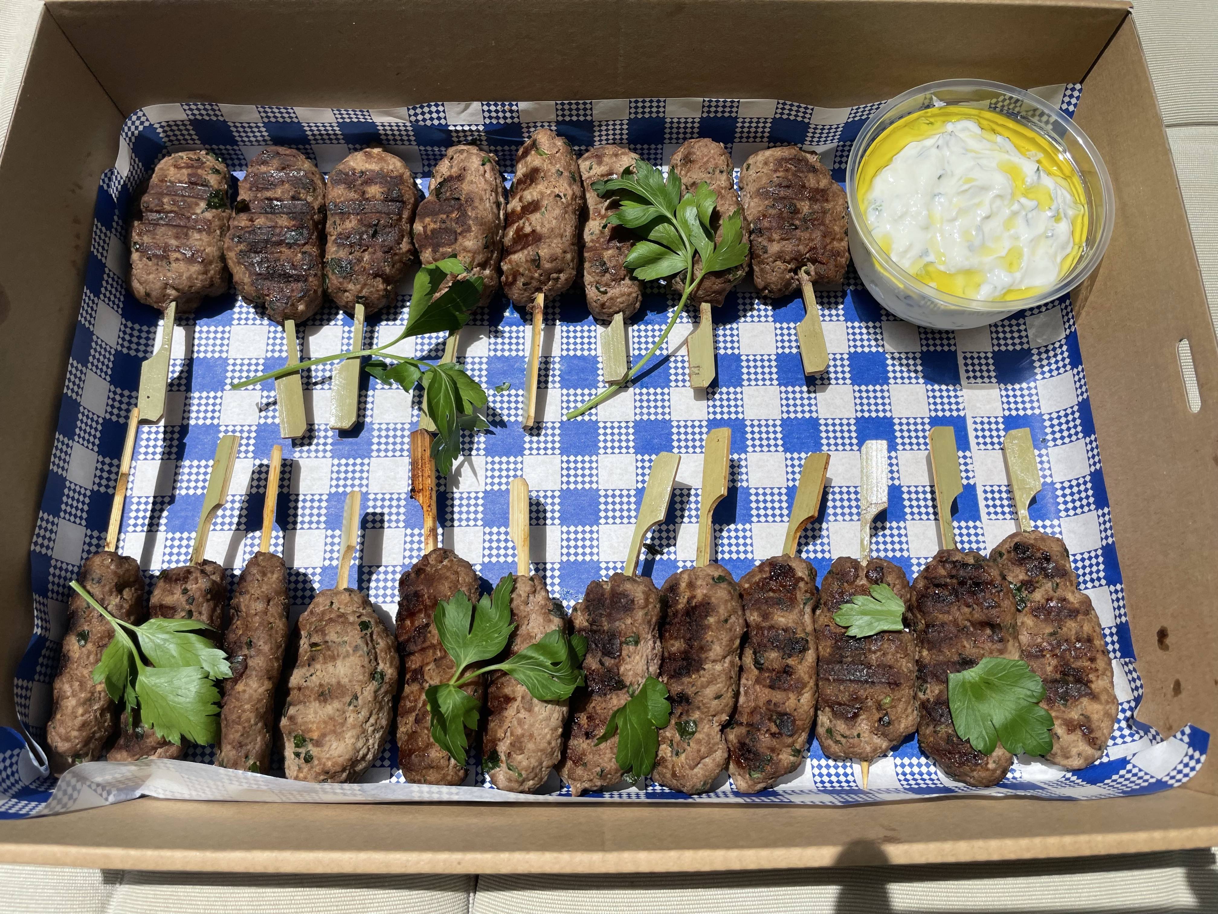 Kofta Skewers Platter