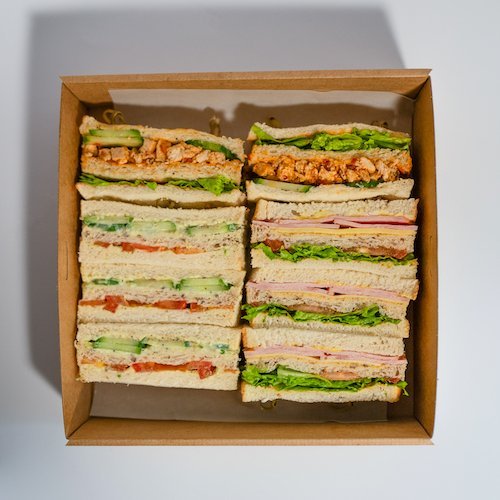 Finger Club Sandwich | Morning Tea Catering Auckland | Melba