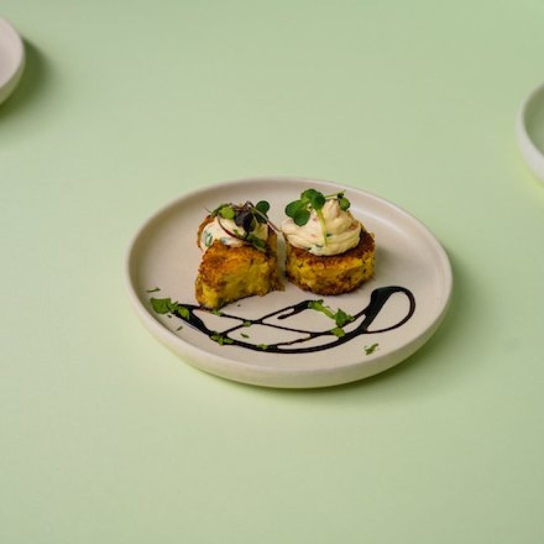 Smoked Salmon Potato Hash Cake