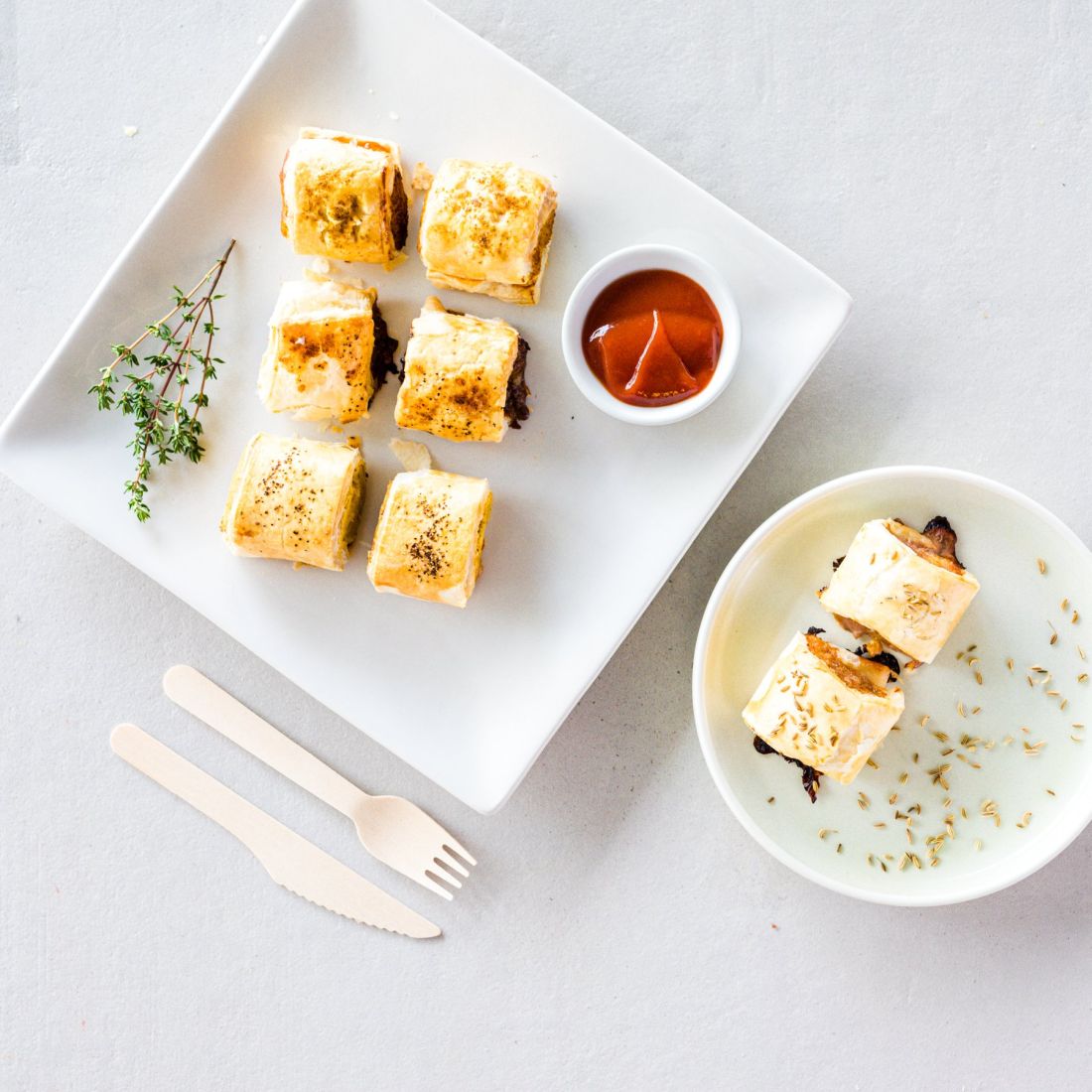 Mixed Platter Sausage Rolls Morning Tea Catering Melba