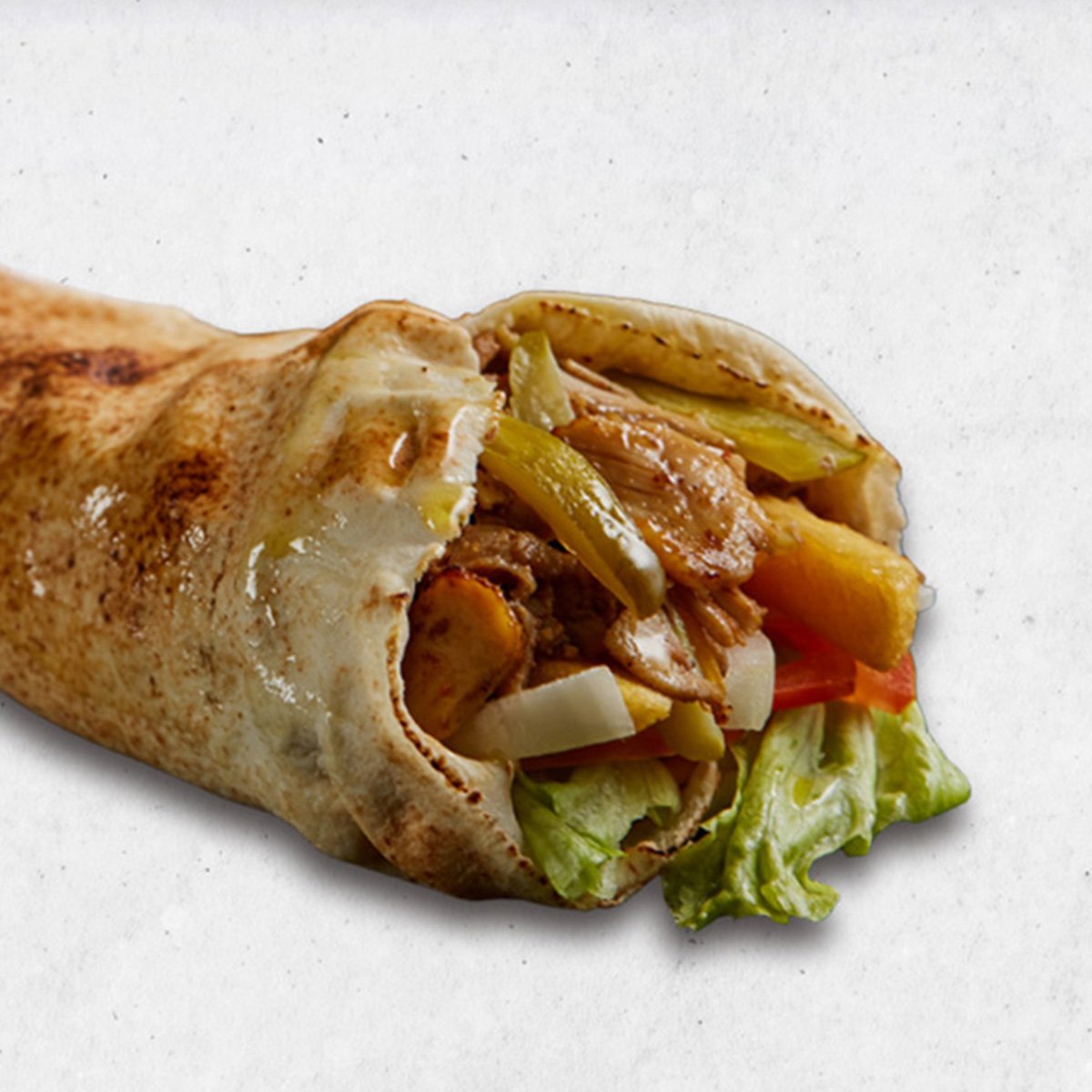 Chicken Shawarma Wrap Platter