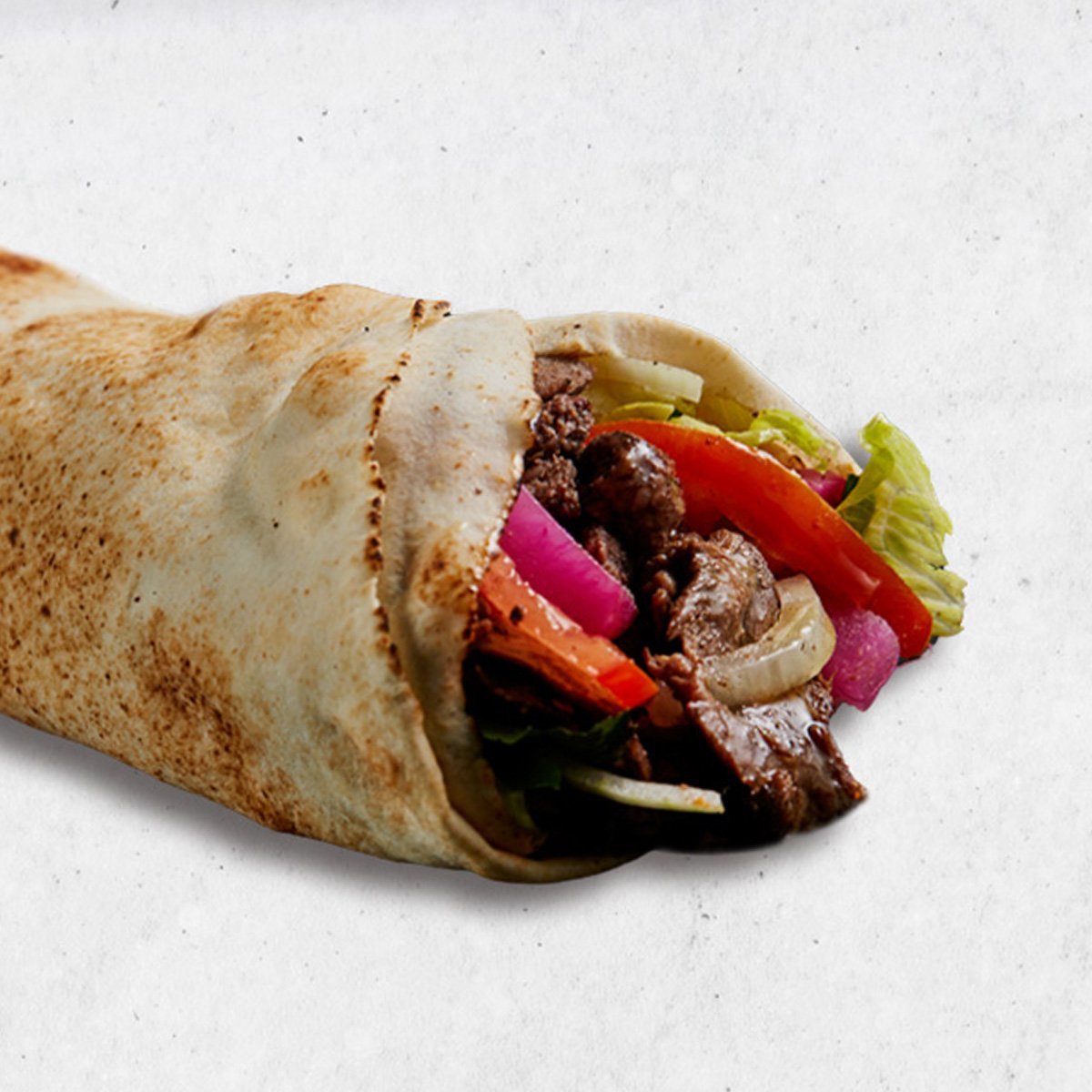 Lamb Shawarma Wrap Platter