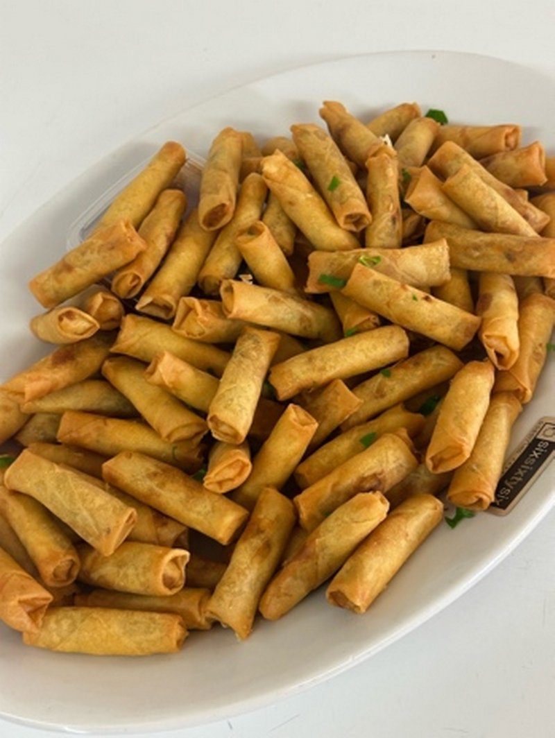 Cocktail Spring Rolls With Plum Sauce 2Pp