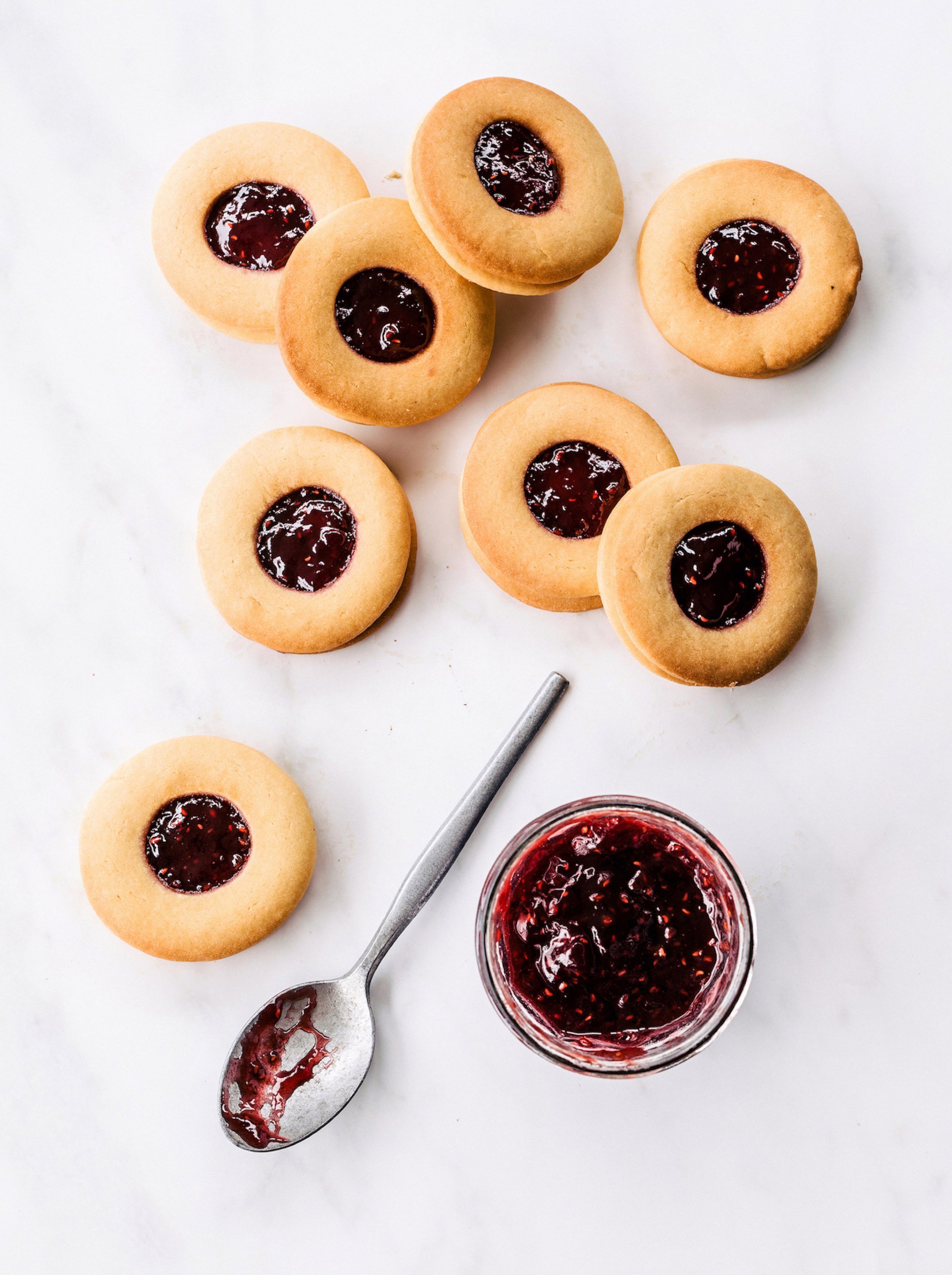 Jam Shortbread