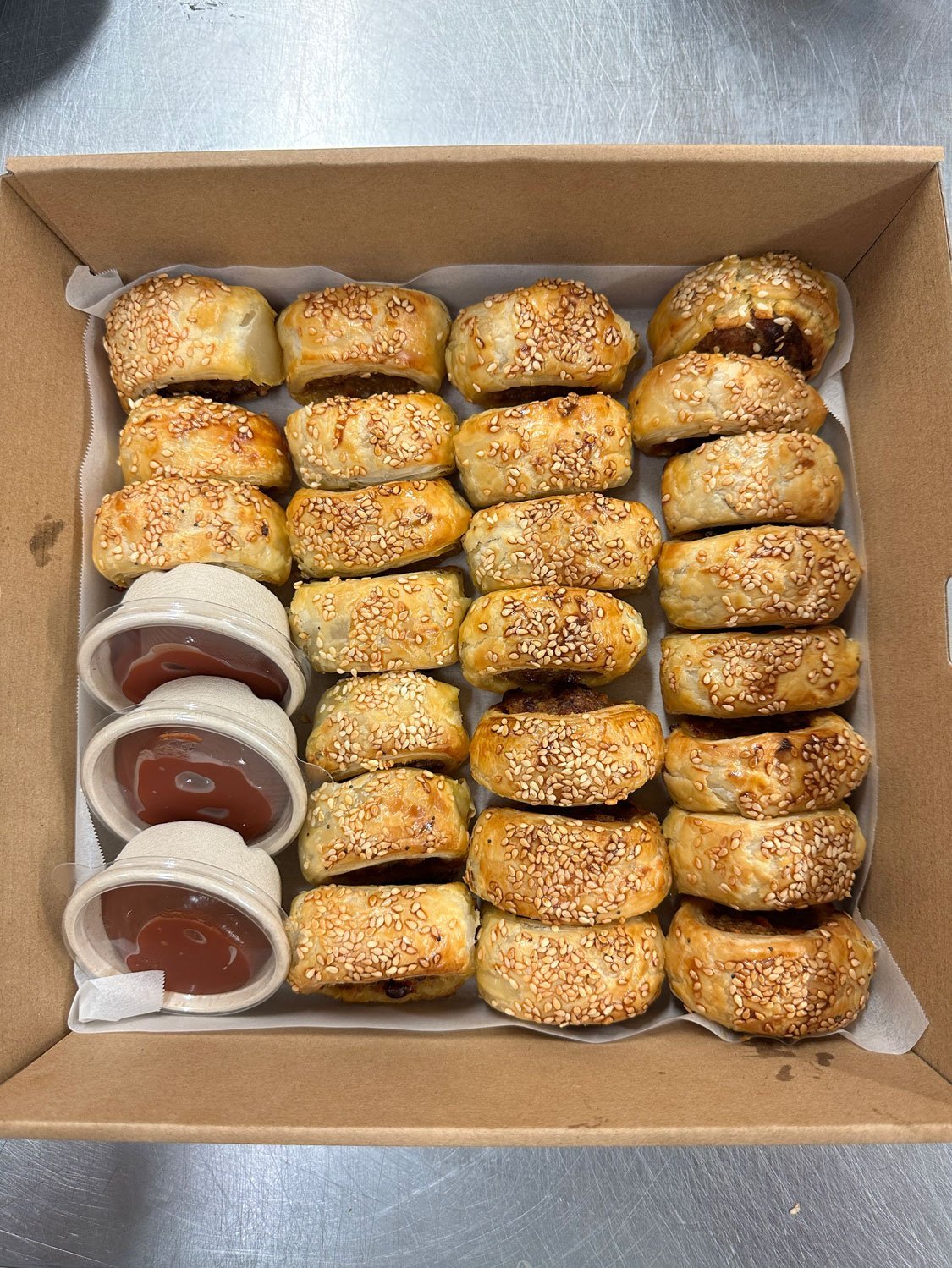 Homemade Mini Sausage Rolls