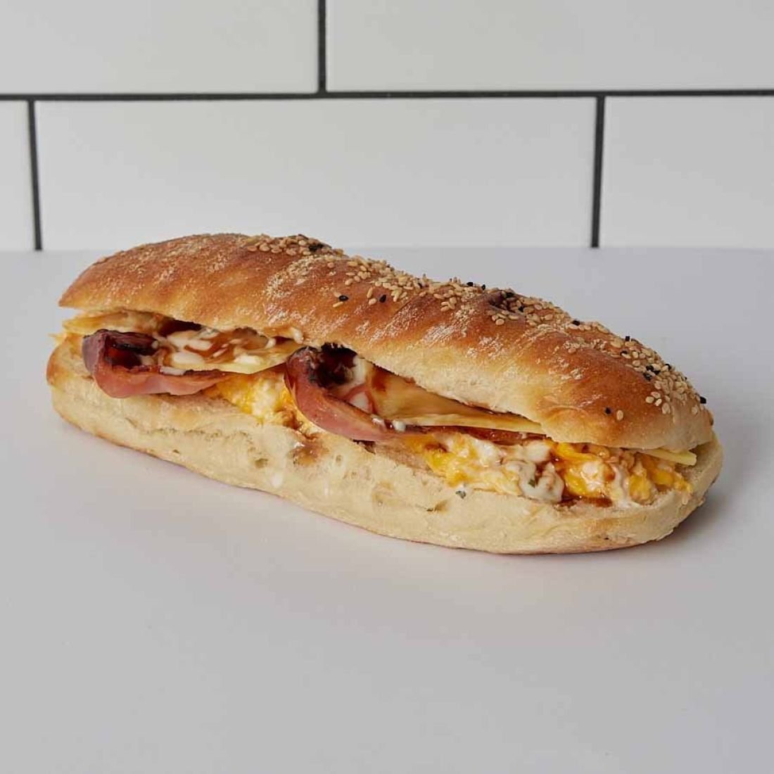 Bacon, Egg & Cheese Turkish