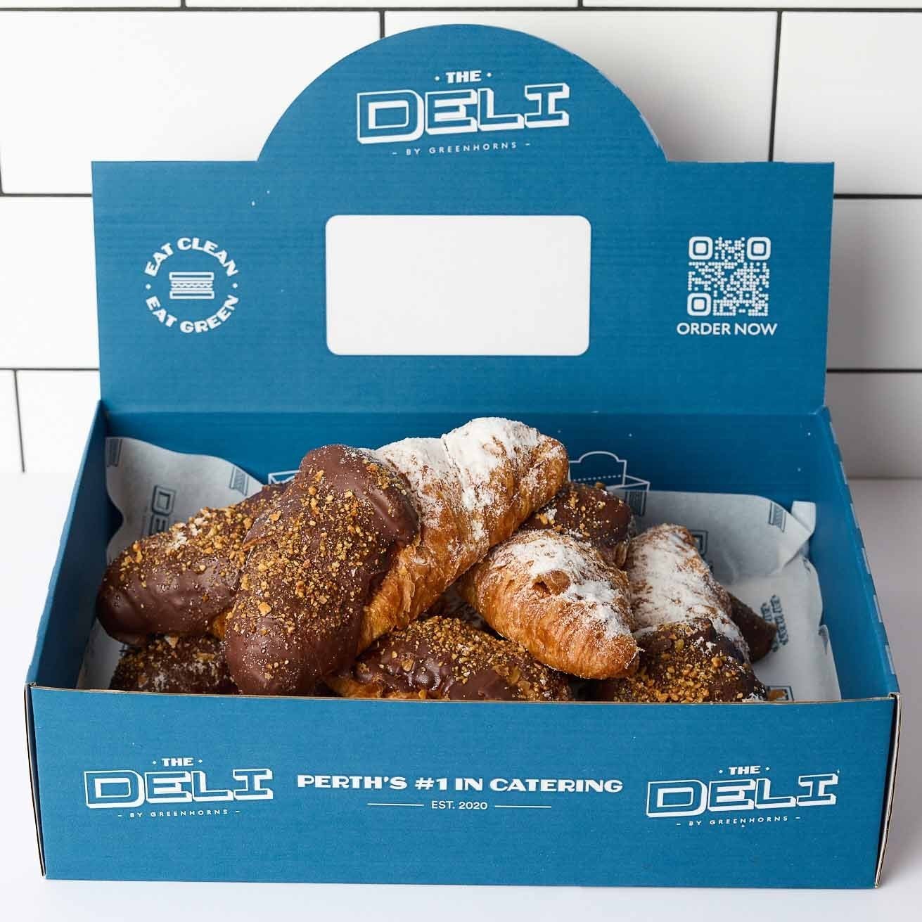 Chocolate Nutella Croissant Platter