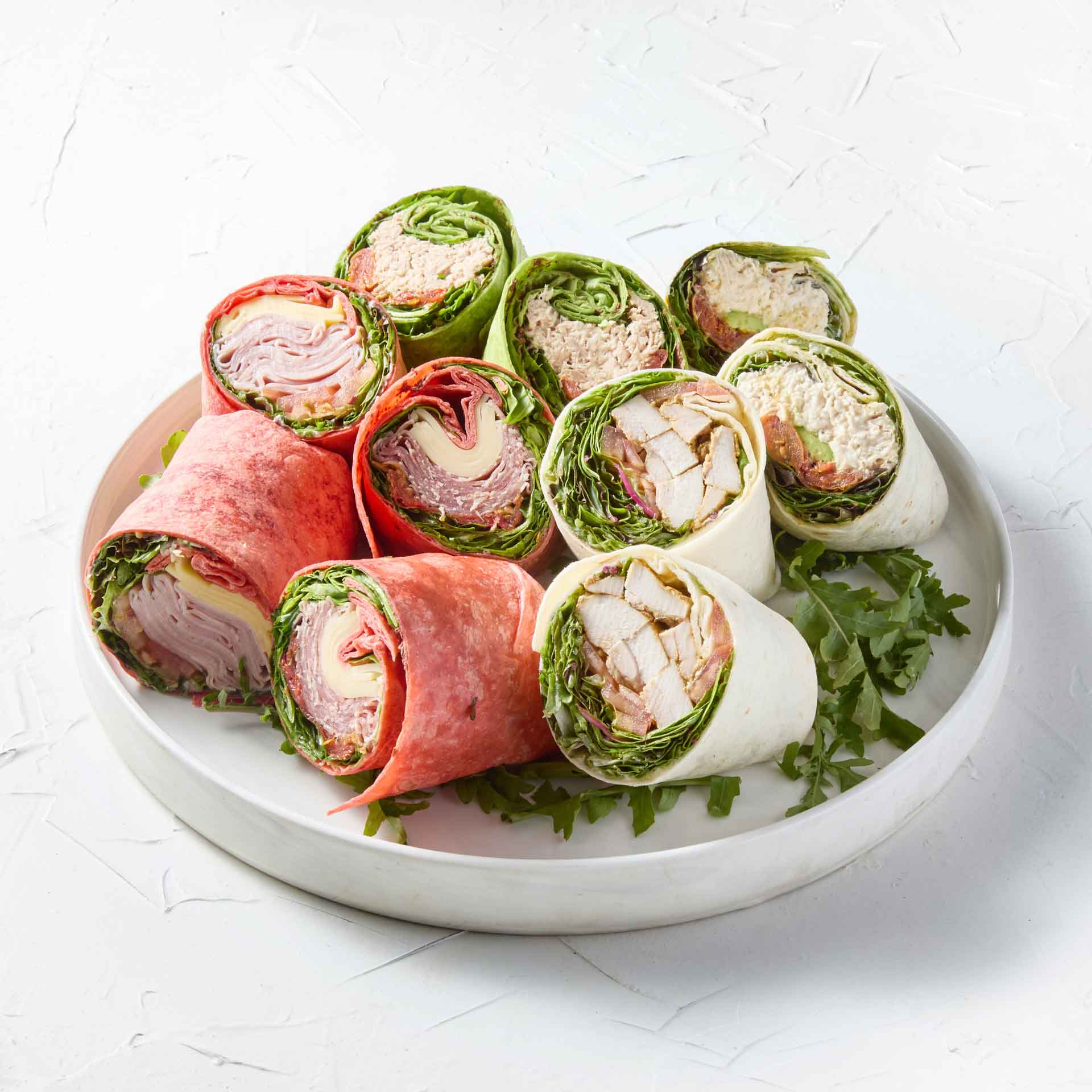 Gourmet wraps platter Universal Catering Sydney