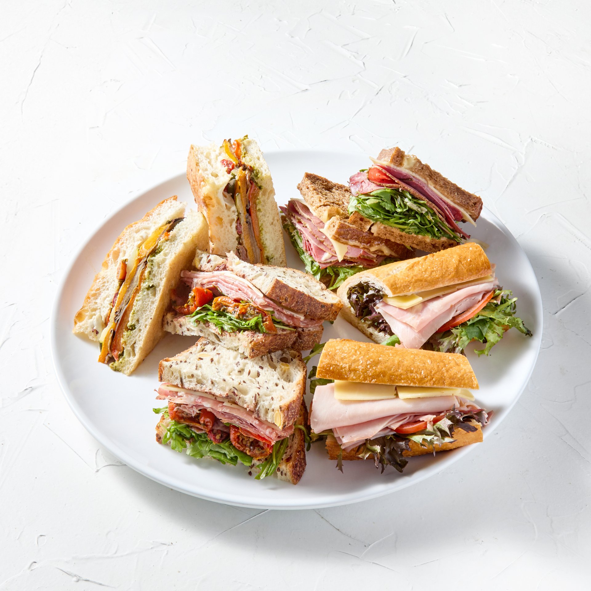 Individual Sandwiches and Wraps