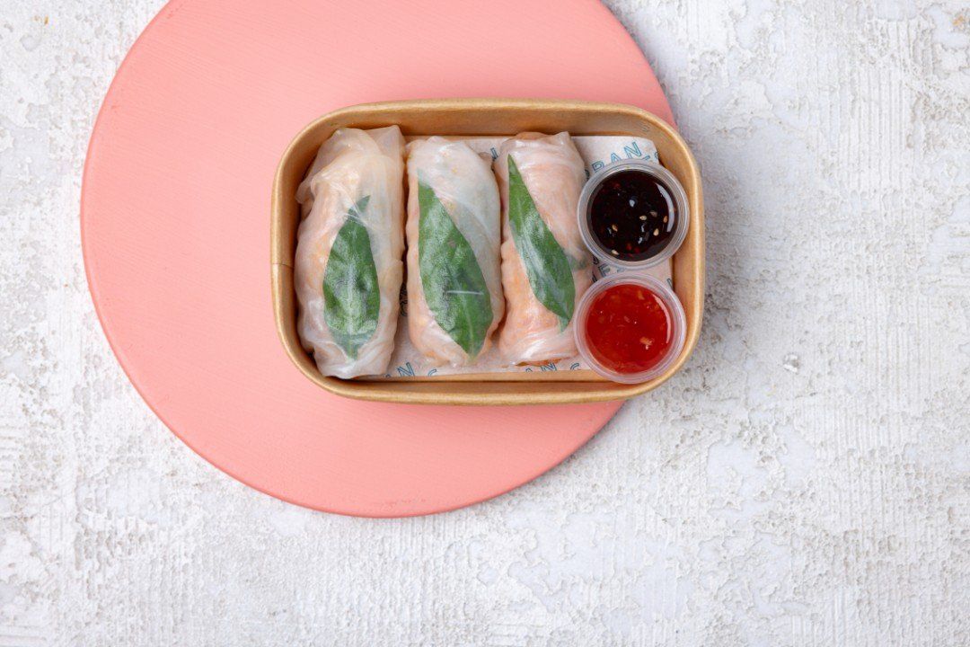 Trio Rice Paper Rolls