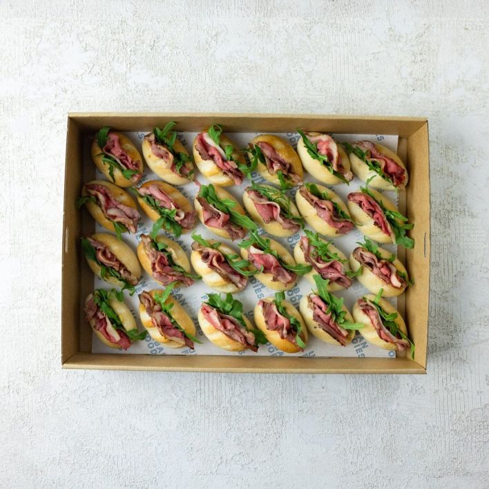 Roast Beef Baguette Box