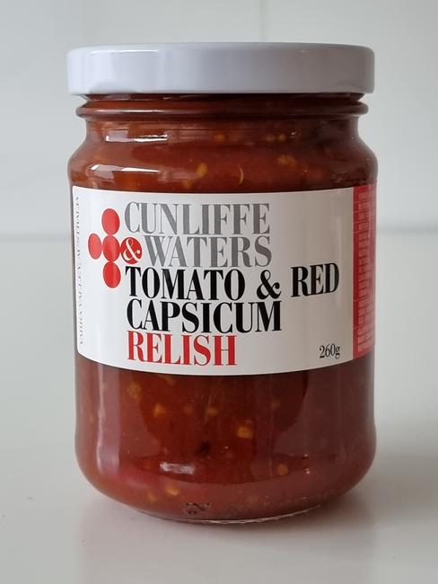 CUNLIFFE & WATERS - TOMATO RED CAPSICUM RELISH